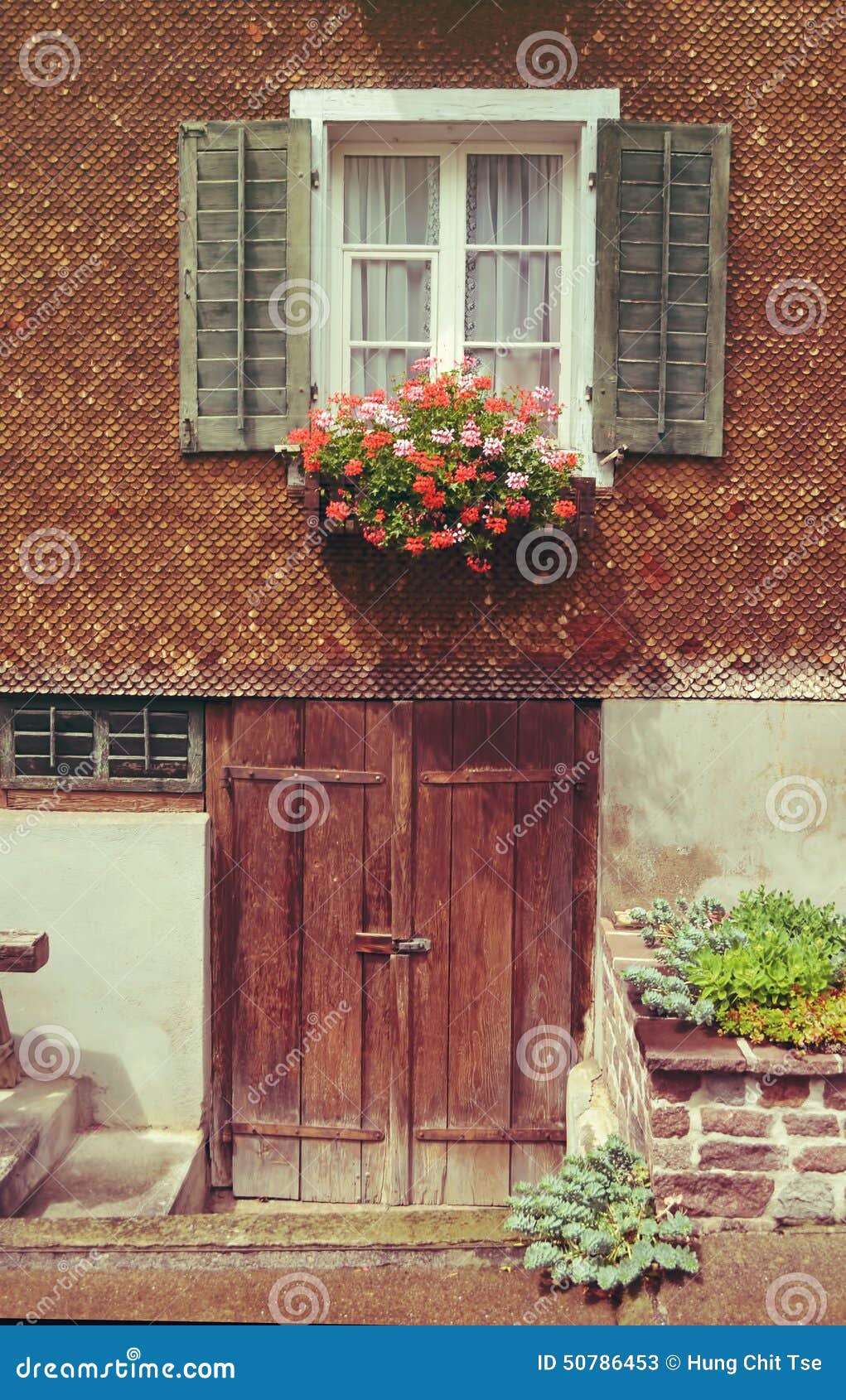 Village Window stock image. Image of bright, cozy, asian - 50786453
