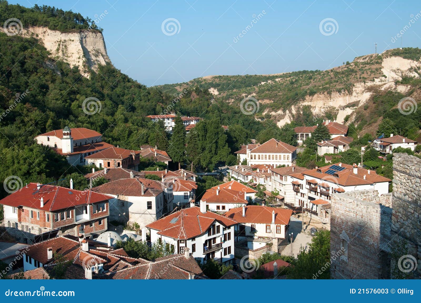 Villaggio Di Melnik in Bulgaria Immagine Stock - Immagine di vecchio ...