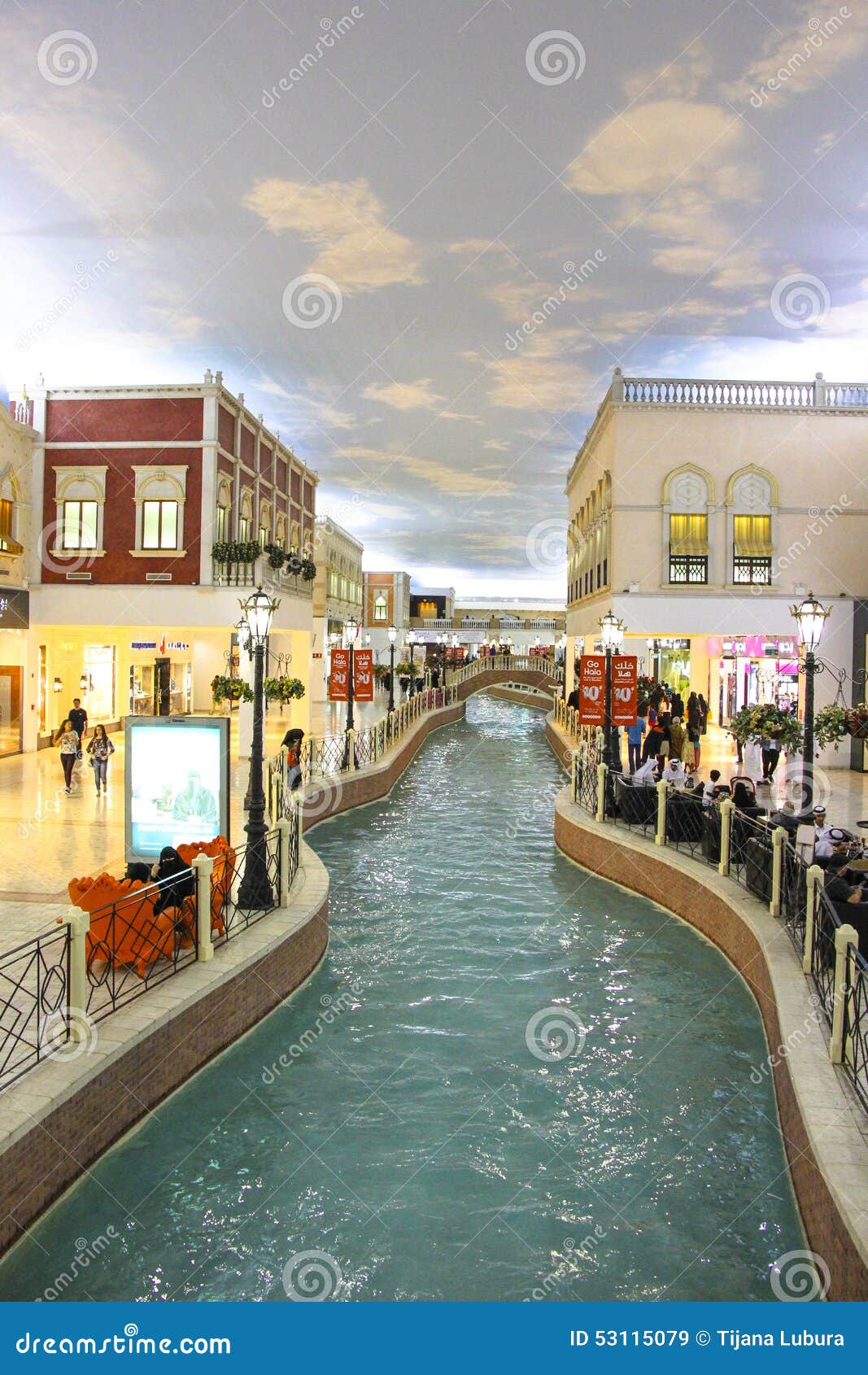 Villaggio Mall Shopping Center Editorial Stock Image - Image of ...