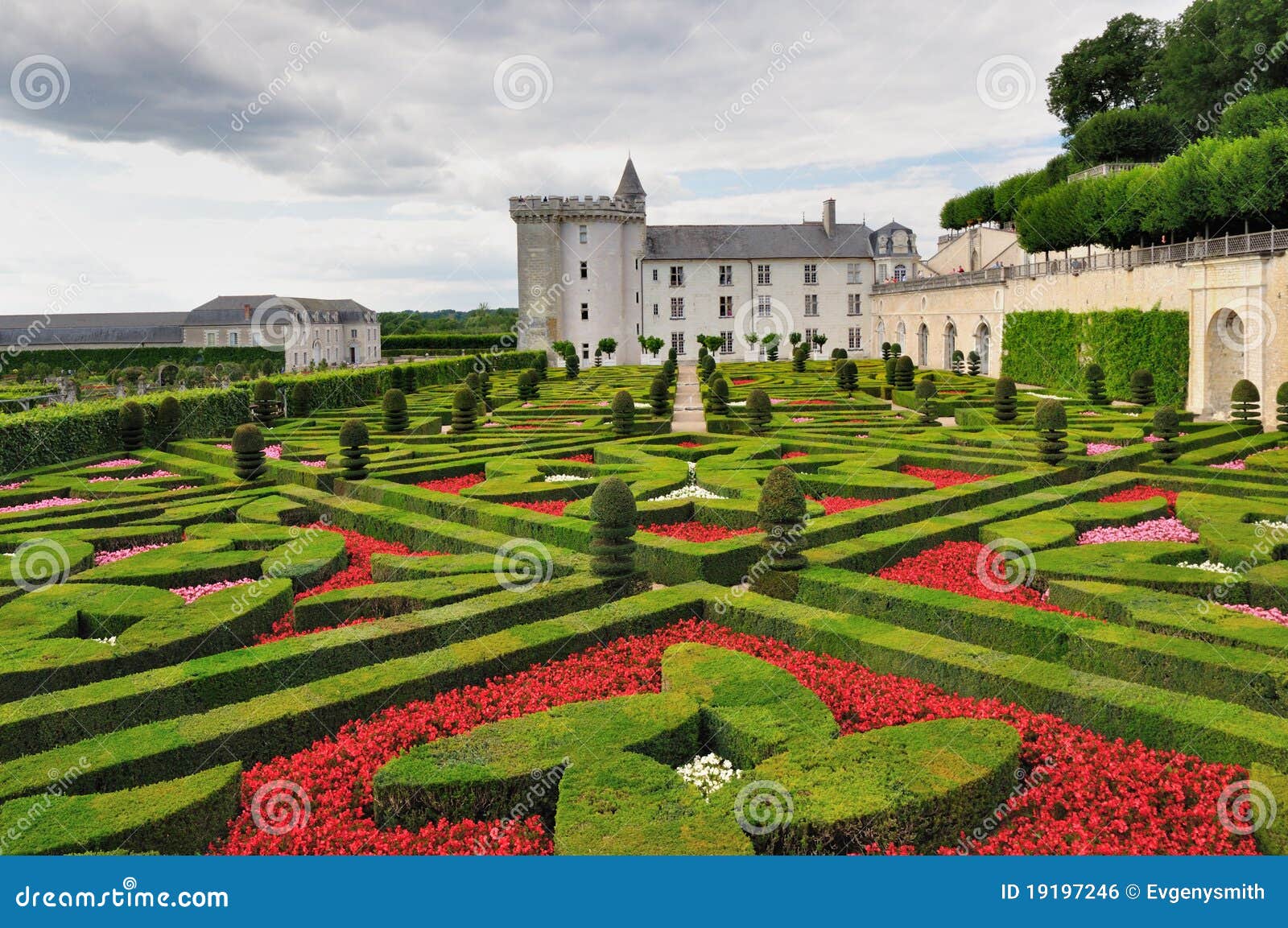 Villandry castle stock photo. Image of building, palace - 19197246
