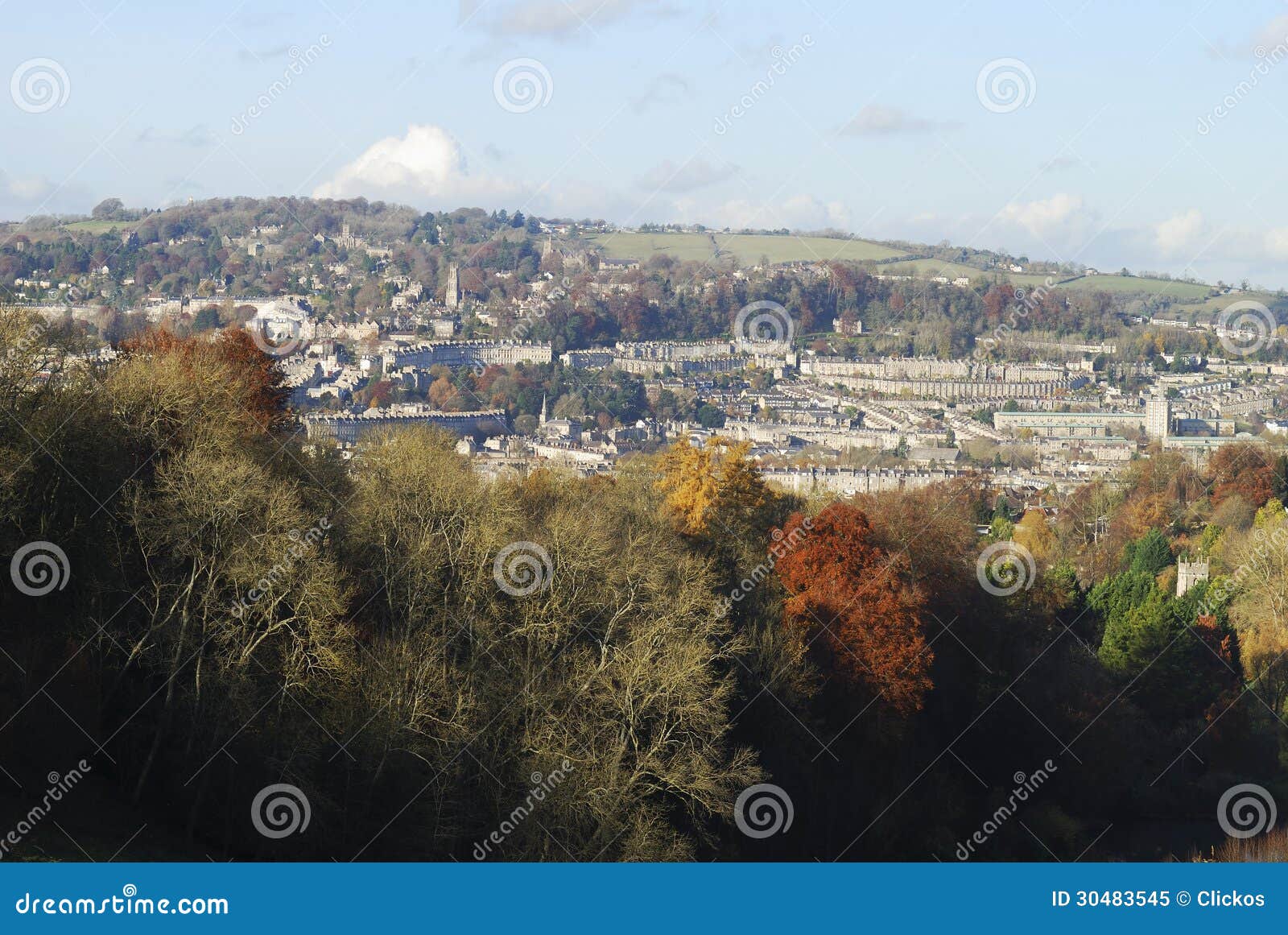 Ville De Bath. Avon. Angleterre Image stock - Image du cityscape ...