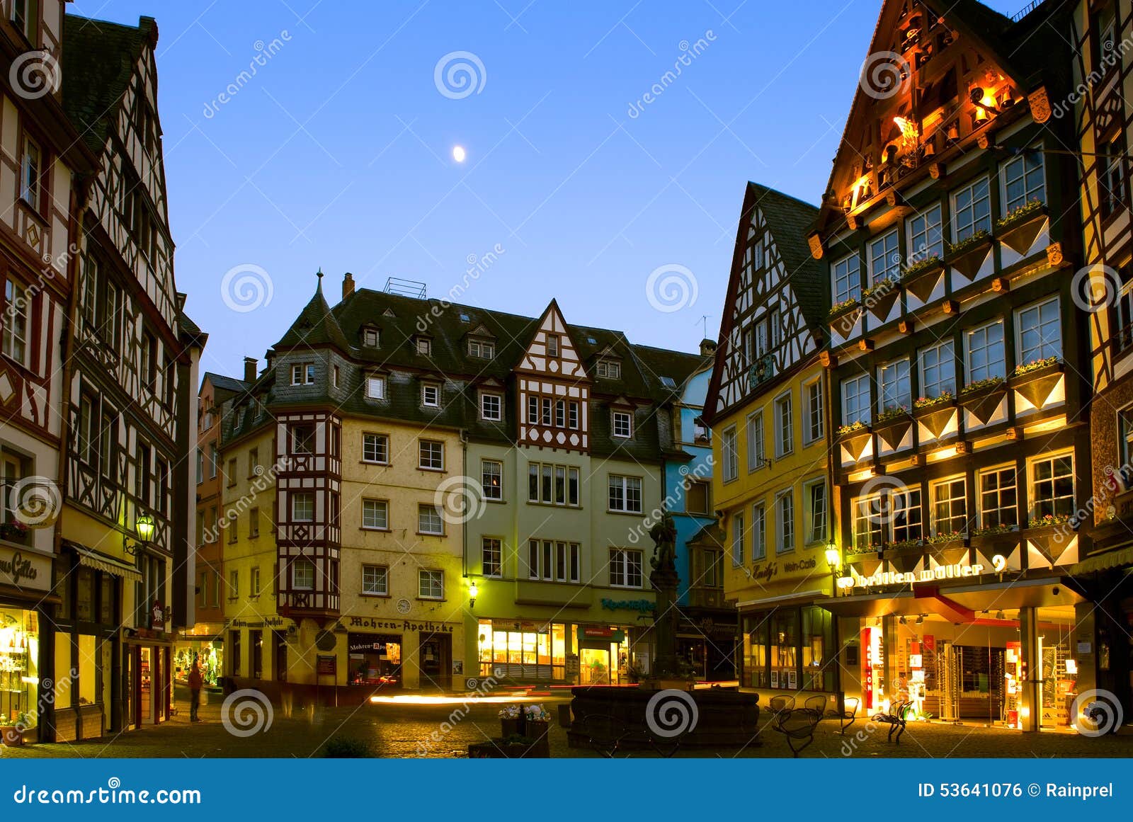 Ville De Cochem Dans Cochem, Allemagne Photo éditorial - Image du ...