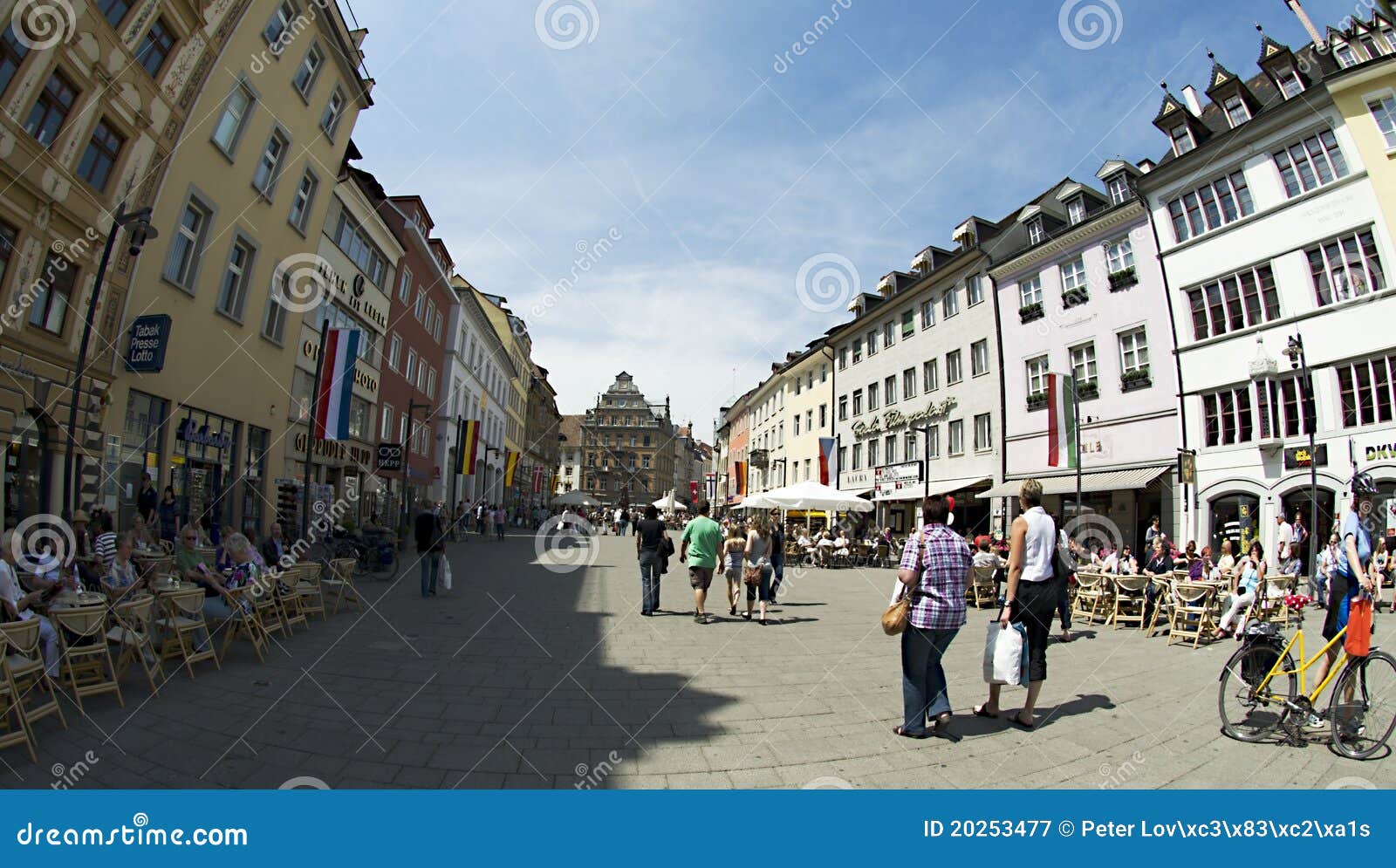 Ville de Constance photographie éditorial. Image du fleuve - 20253477