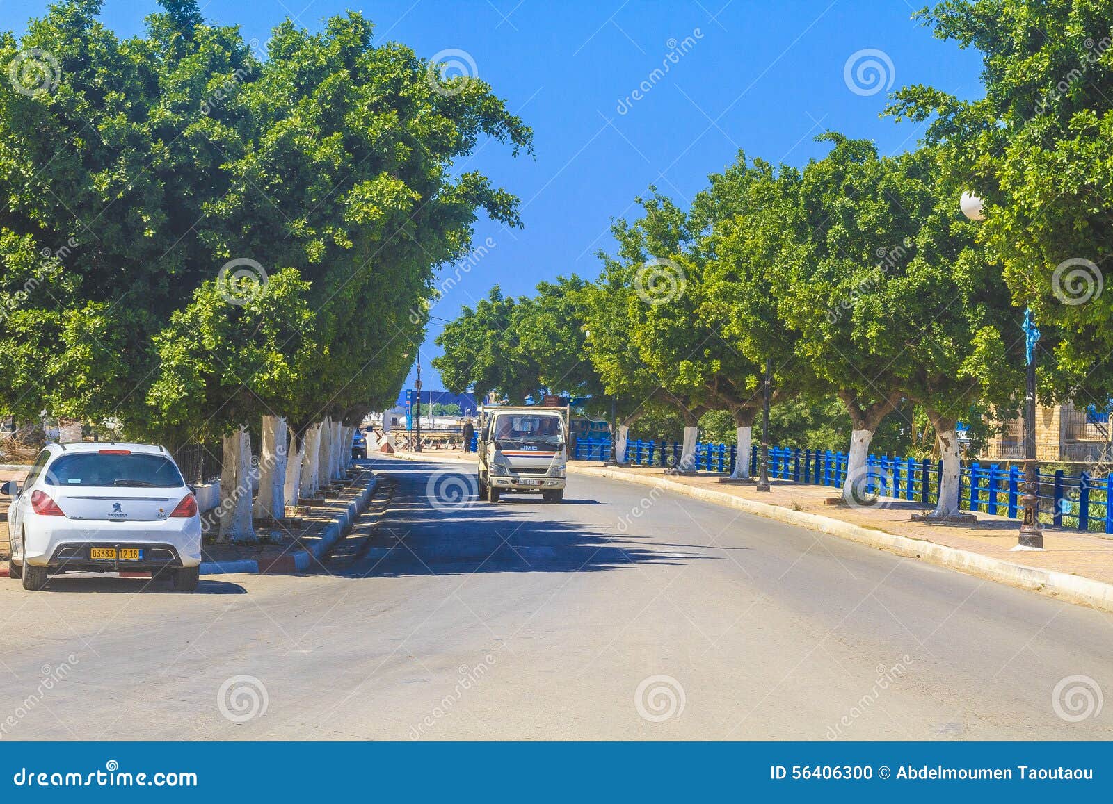 Ville de Jijel image éditorial. Image du paume, cityscape - 56406300