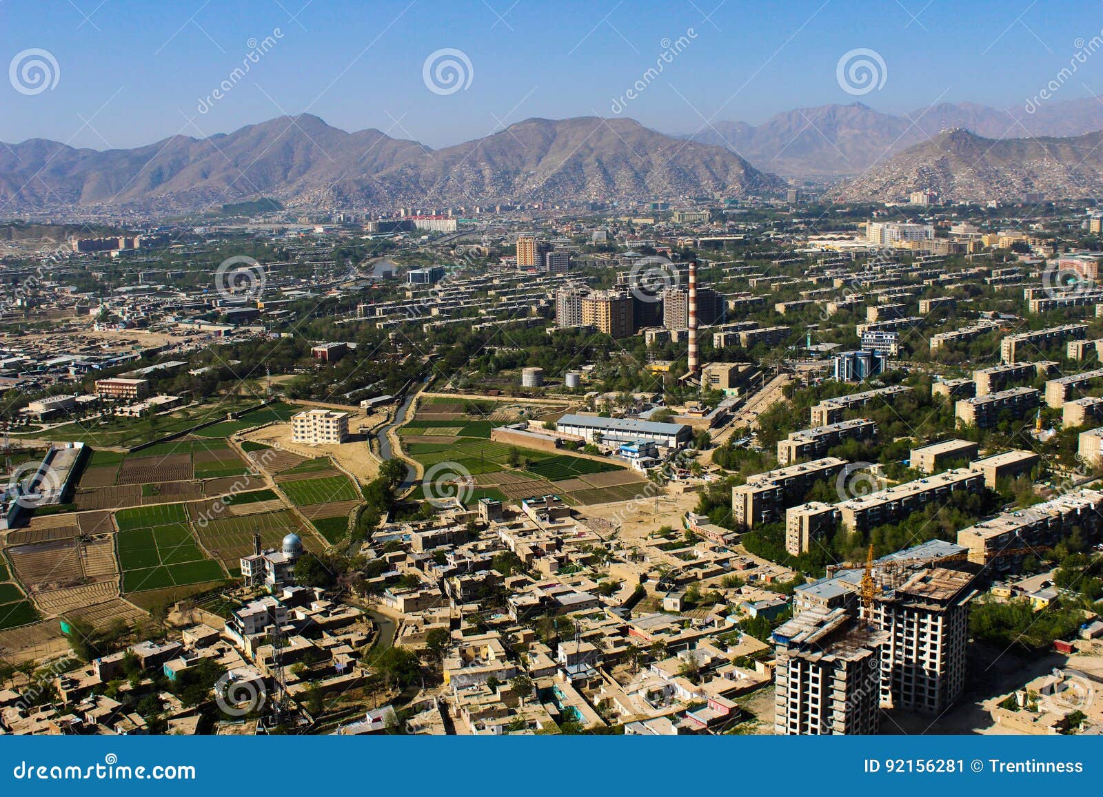 Ville de Kaboul image stock. Image du poussière, bouddha - 92156281
