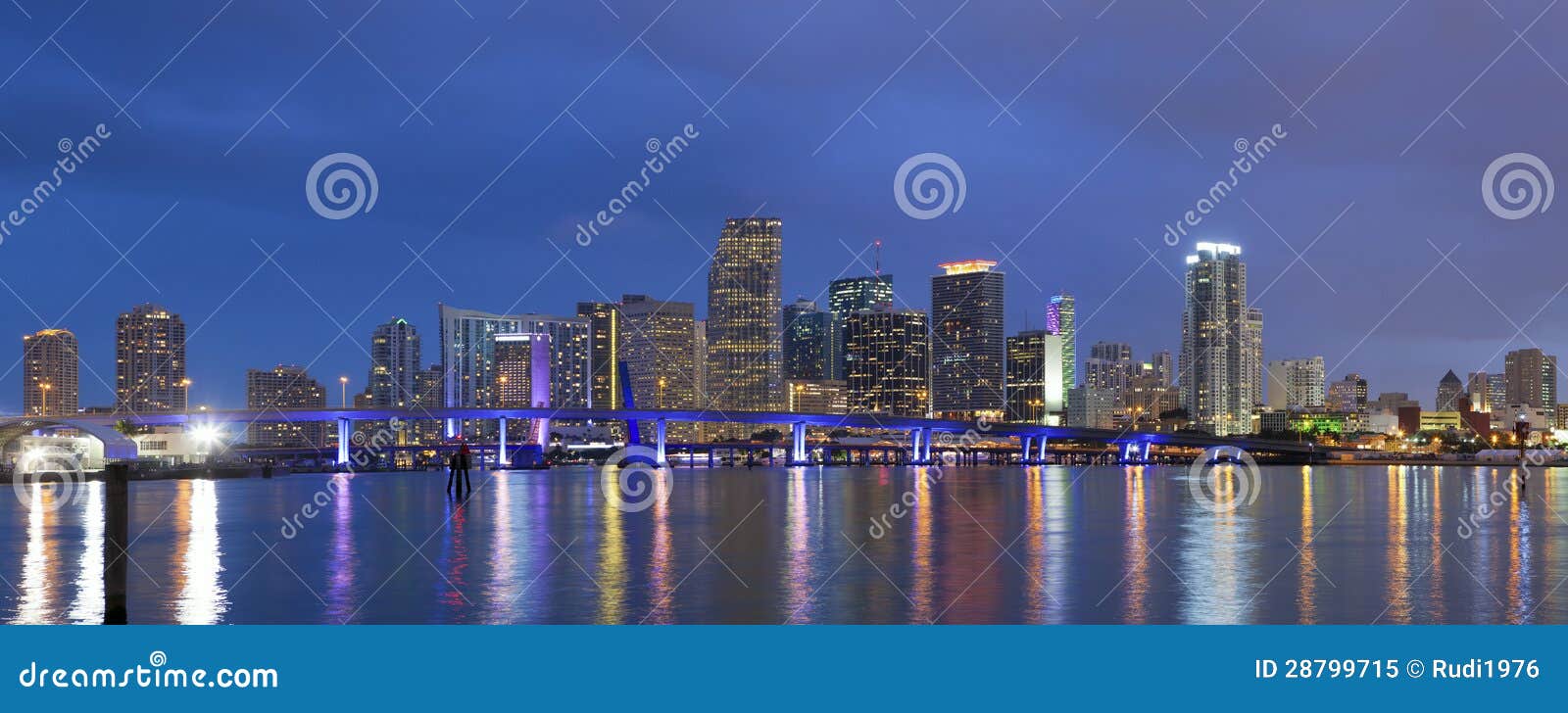 Ville de Miami. image stock. Image du côtier, destinations - 28799715