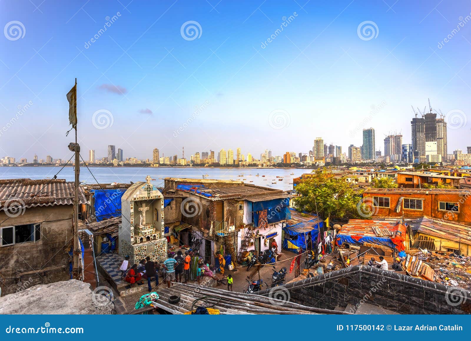 Ville de Mumbai, Inde photographie éditorial. Image du asie - 117500142