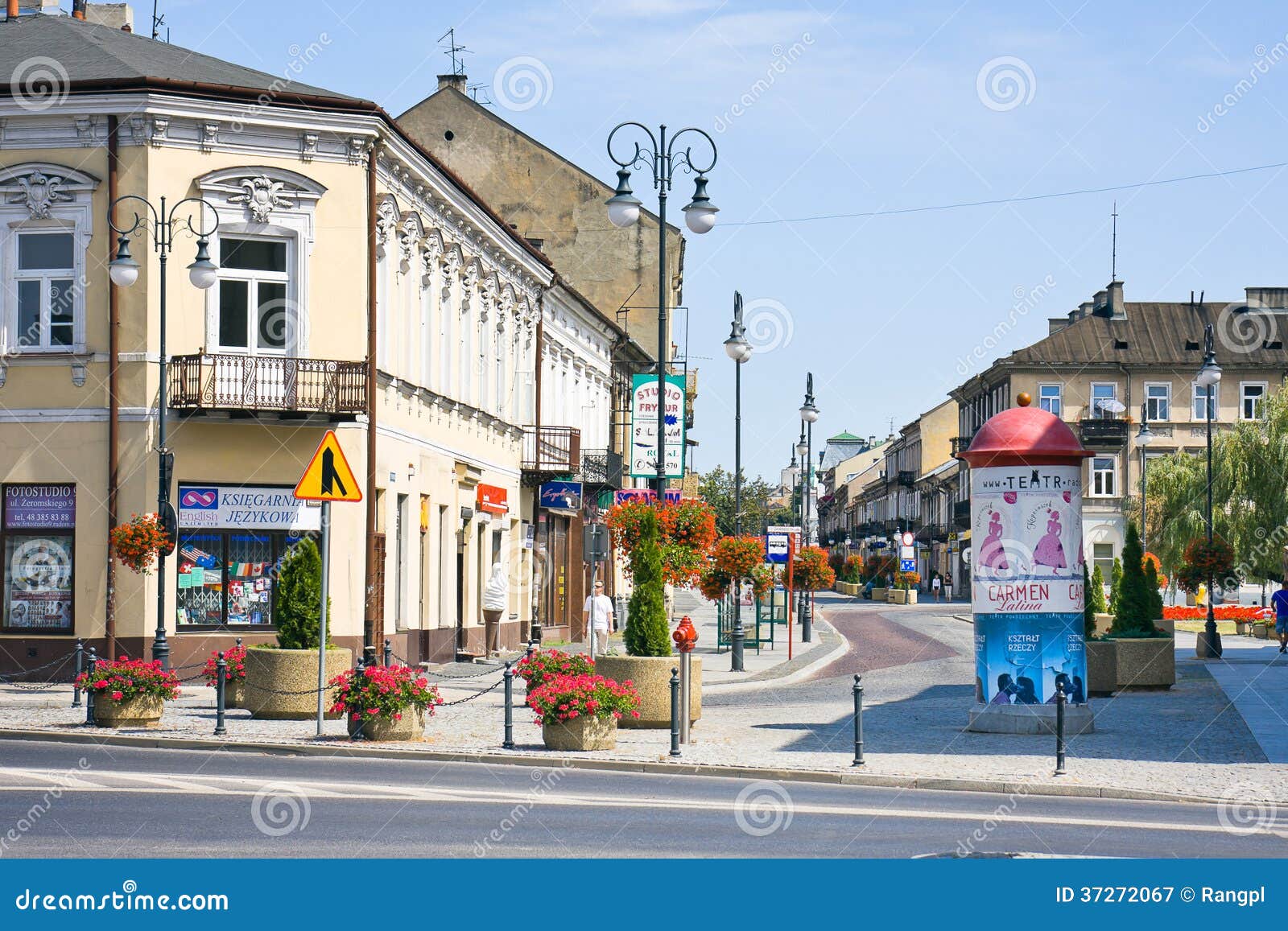 Ville de Radom, Pologne photographie éditorial. Image du constructions ...