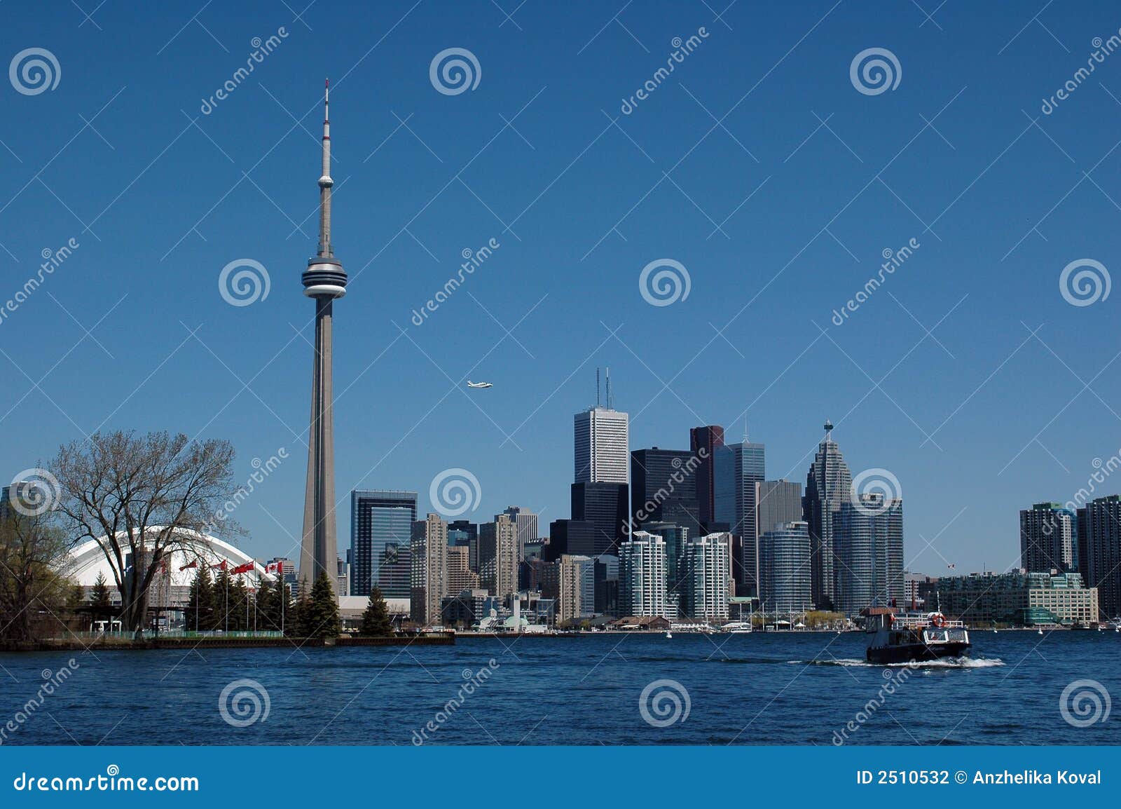 Ville de Toronto photo stock. Image du architecture, construction - 2510532