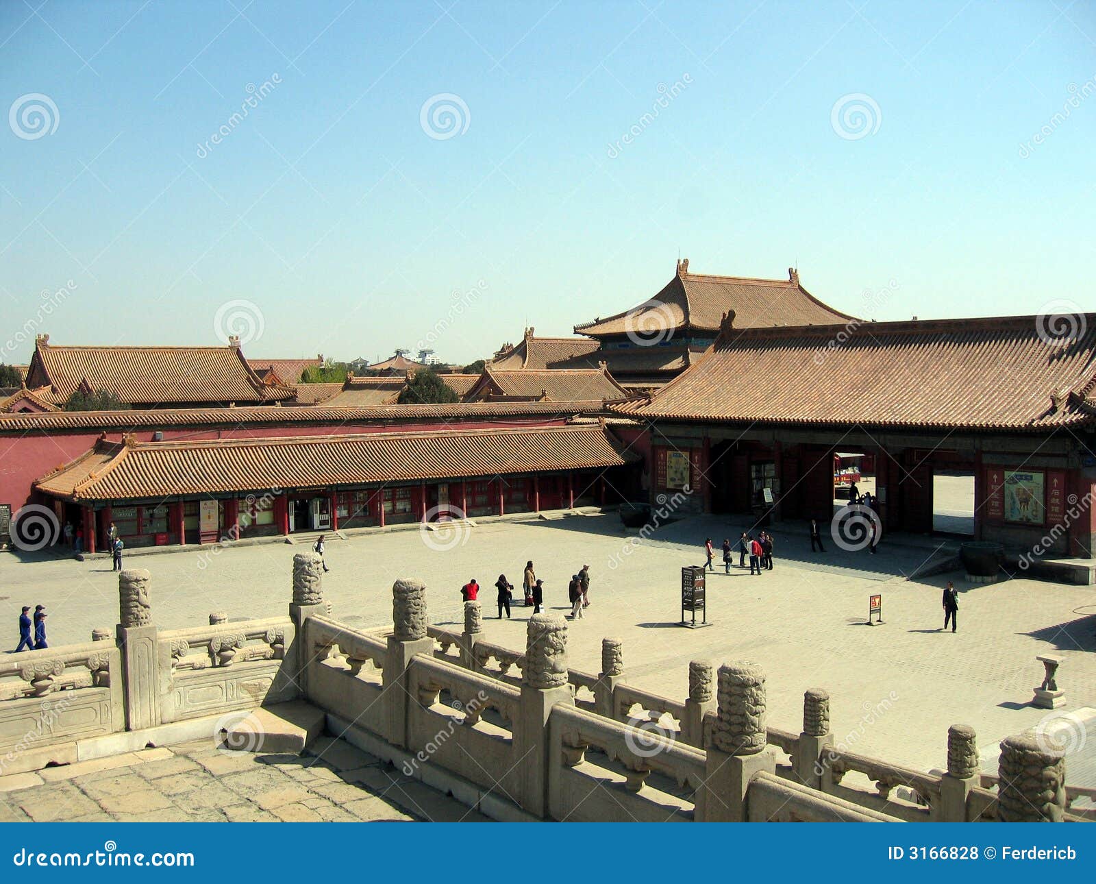 Ville interdite #2 photo stock. Image du place, asie, historique - 3166828