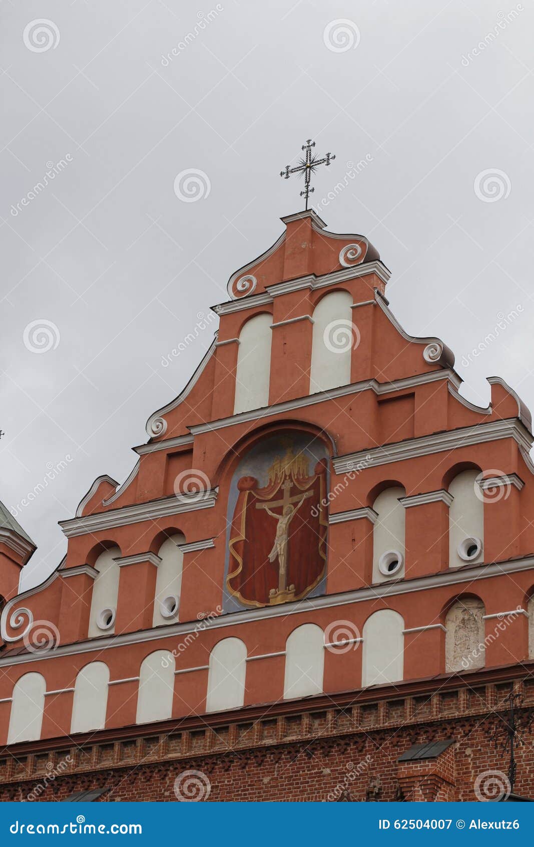 Vilnius Beautiful Buildings Architecture Stock Image - Image of ...