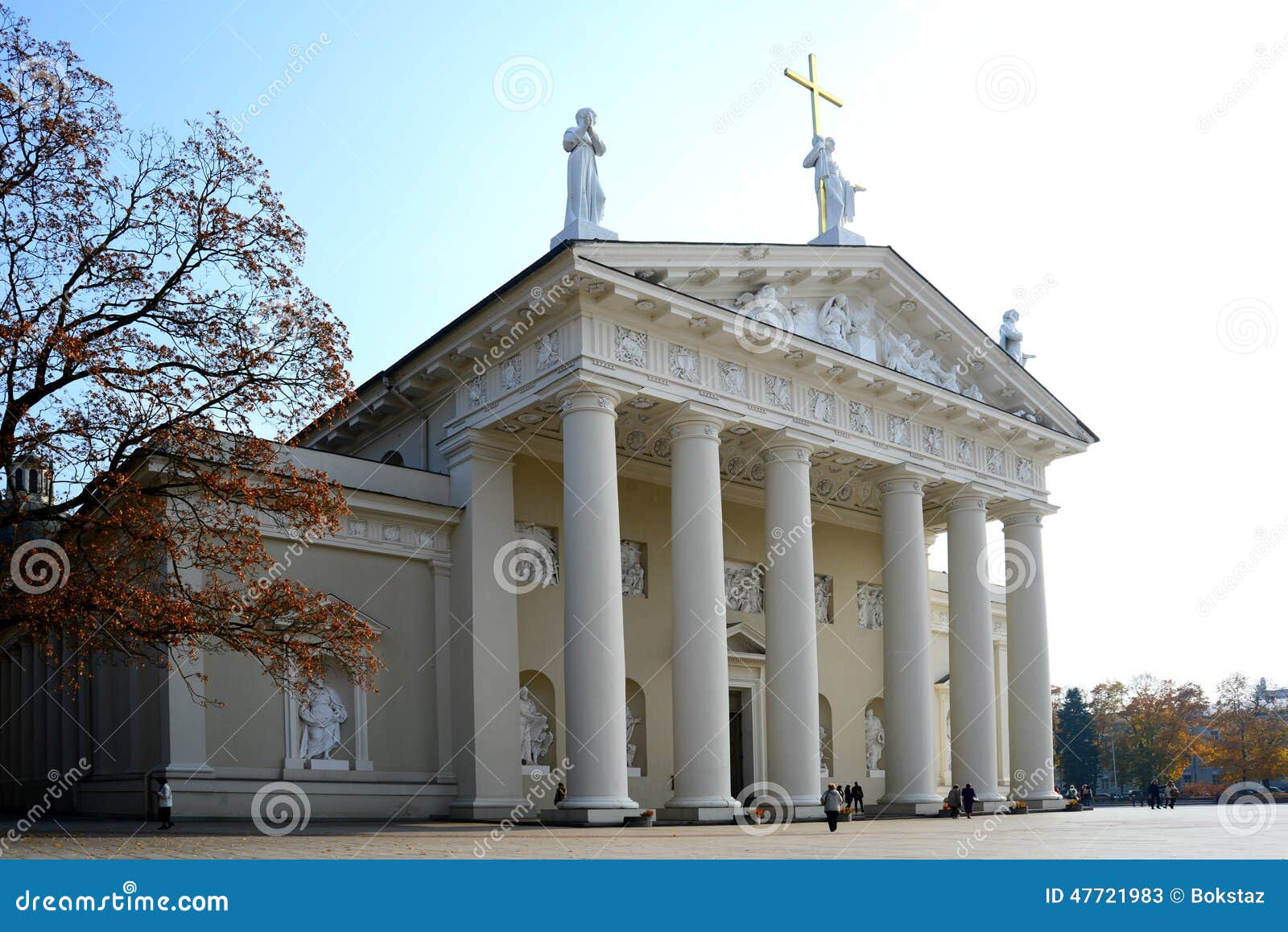 Vilnius Cathedral is Main Church of Lithuania Editorial Stock Photo ...