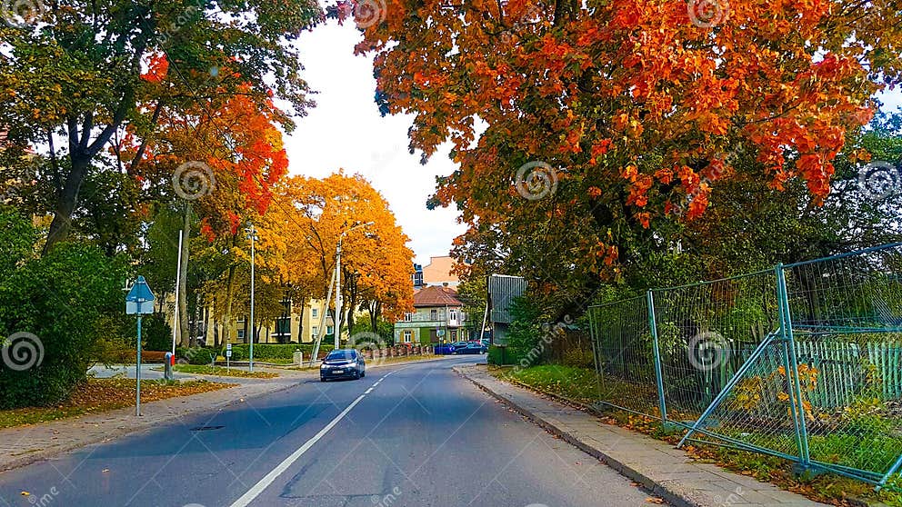 Vilnius at fall editorial image. Image of europe, baltic - 78122375