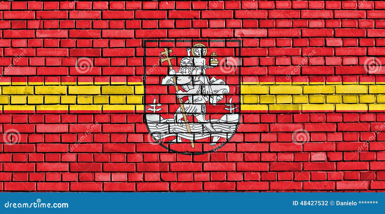 Vilnius stock photo. Image of patriotism, city, symbol - 48427532