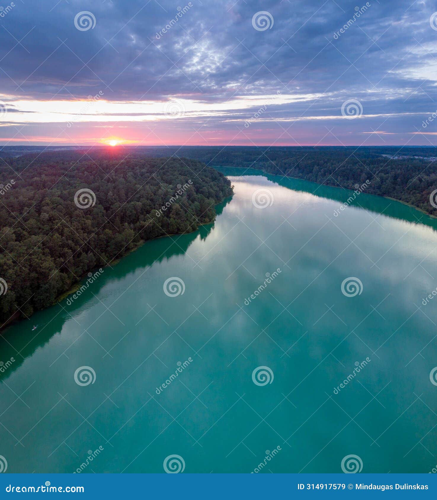 Vilnius Green Lakes. Beautiful Ladscape Stock Image - Image of lake, vilnius: 314917579