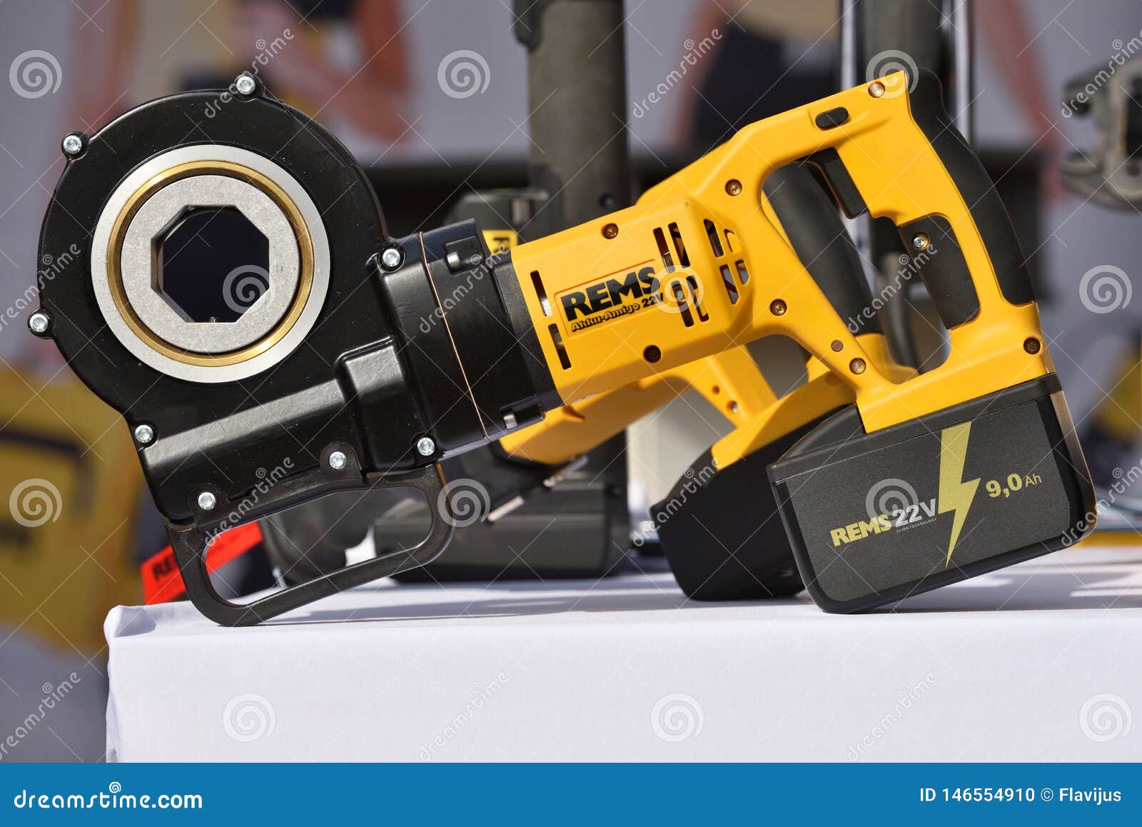 Rems power tools editorial image. Image of industry - 146554910