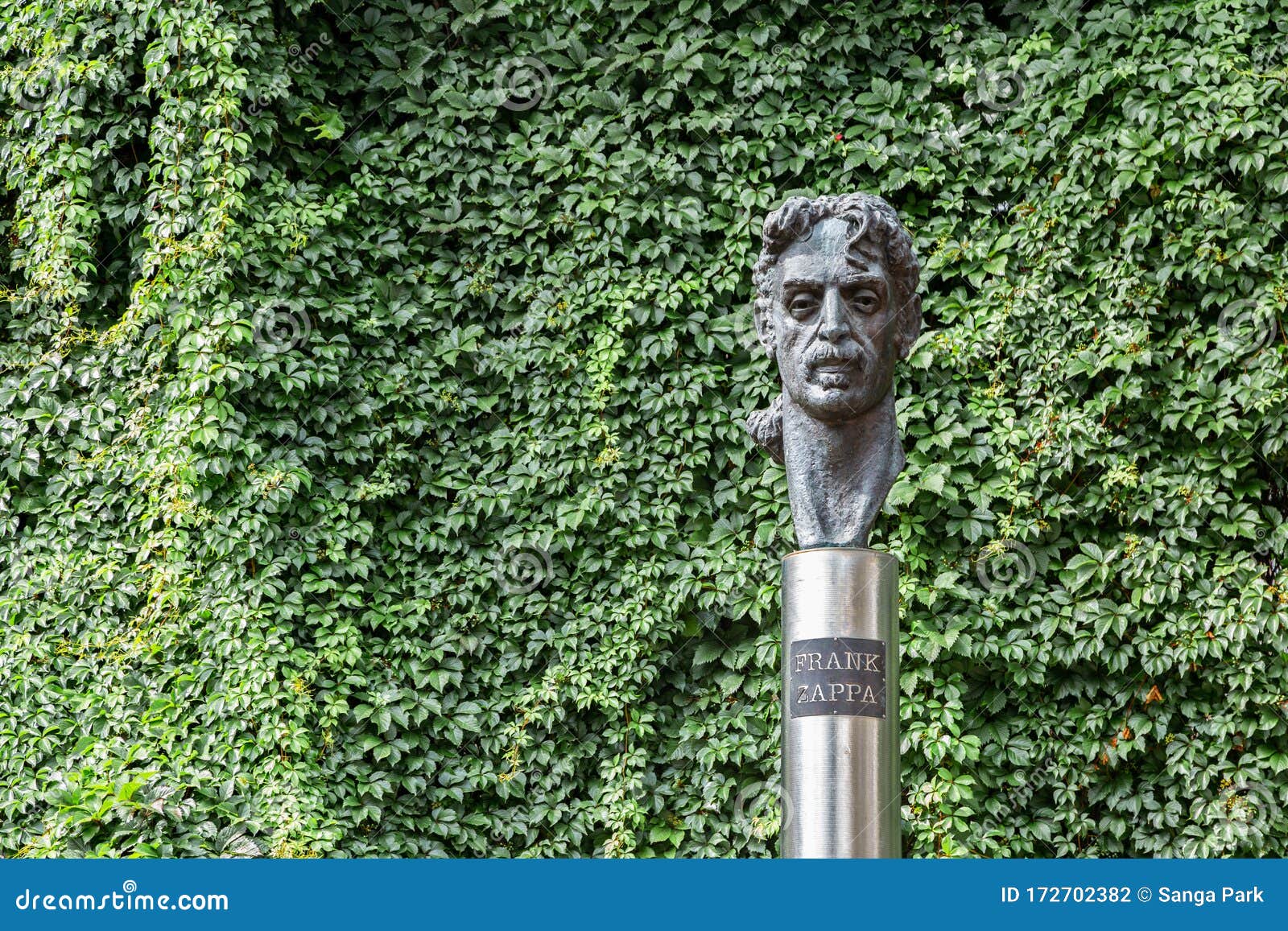 Frank Zappa Memorial in Vilnius, Lithuania Editorial Photography ...