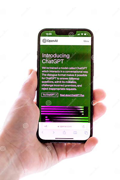 Openai.com "chatgpt", Neural Network Chat Gpt Artificial Intelligence in Programmer S Hand on ...