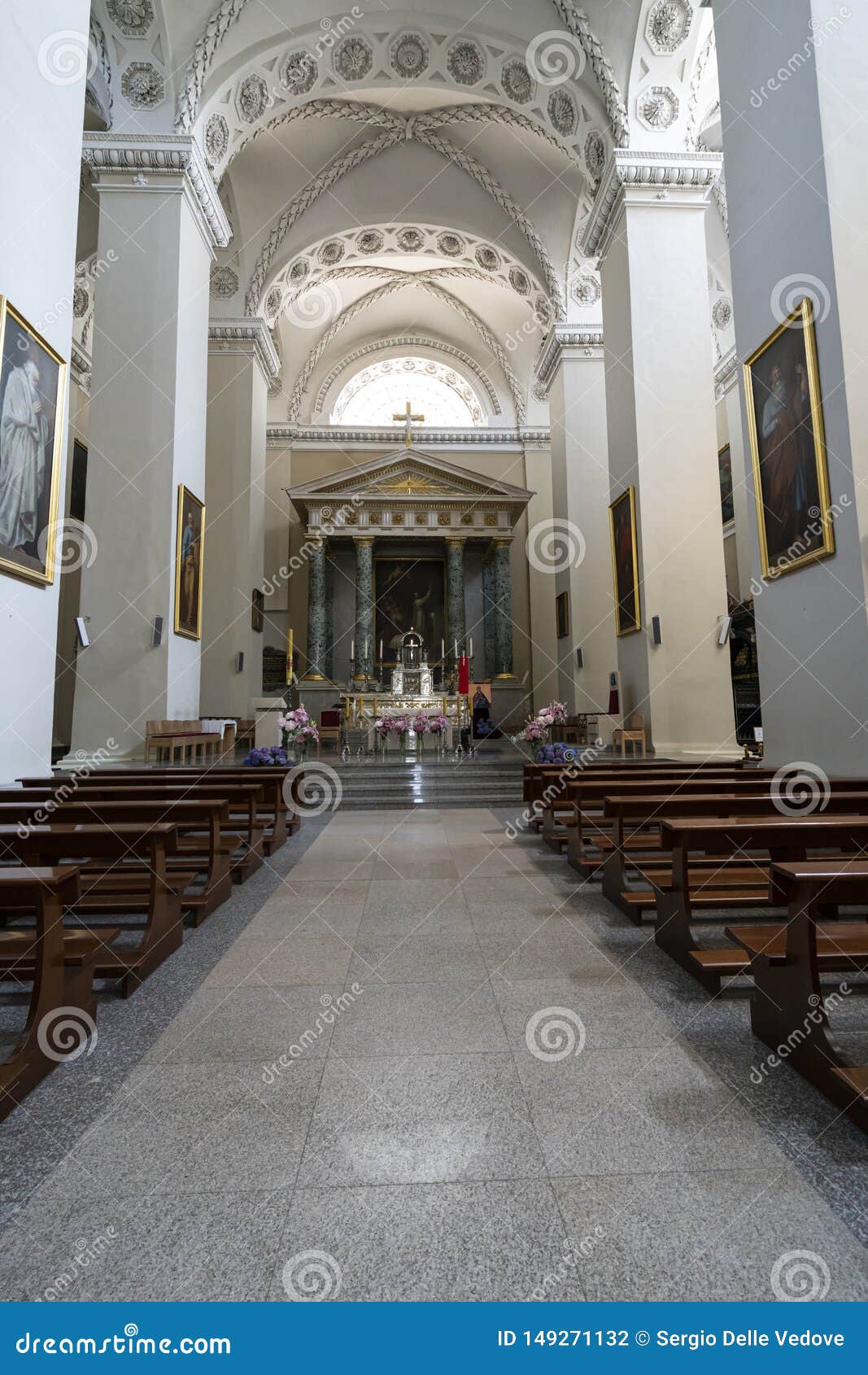 The cathedral of Vilnius stock photo. Image of baltic - 149271132