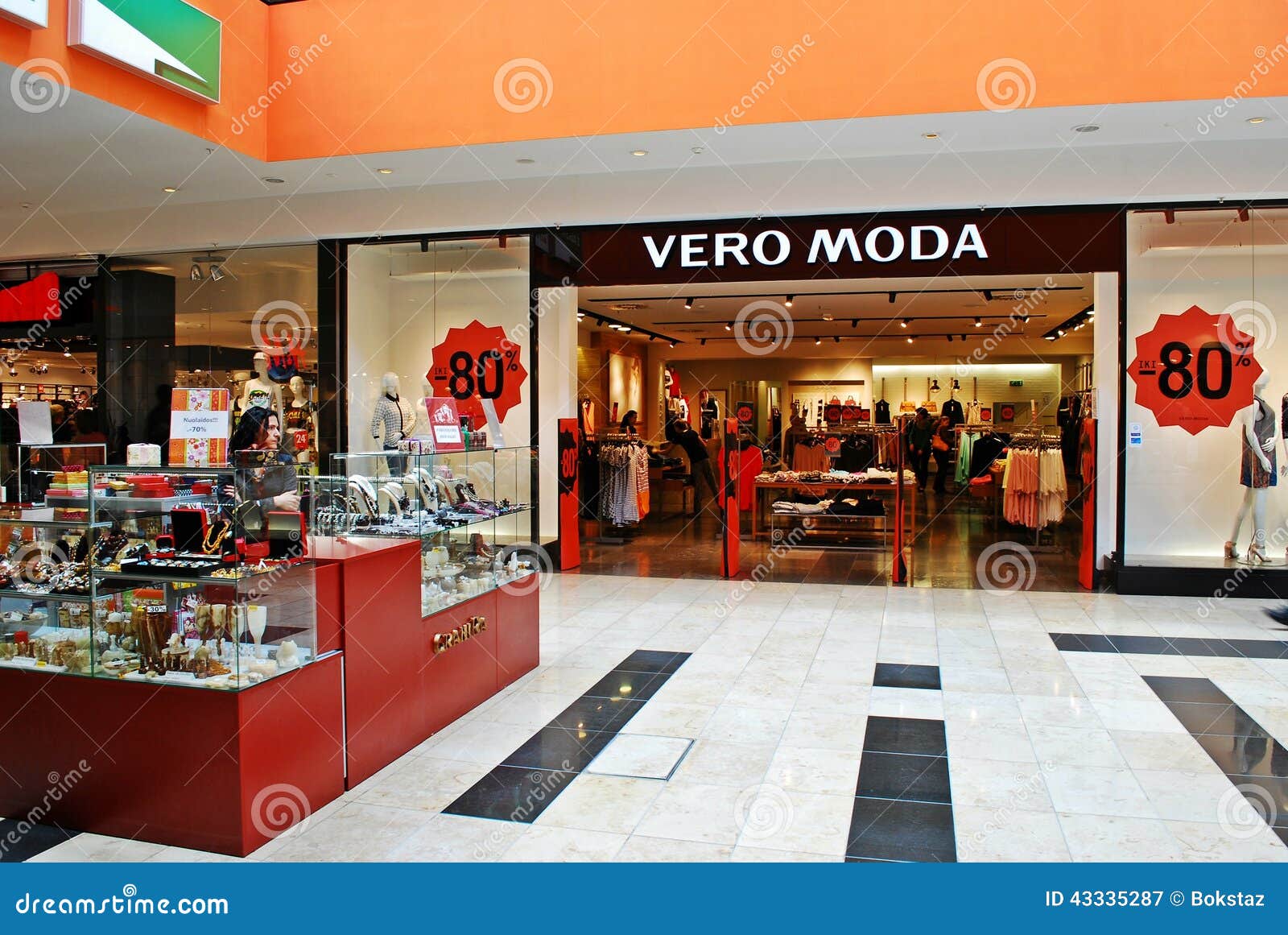 Vilnius Ozas Schopping House Centre Internal View Editorial Photography ...