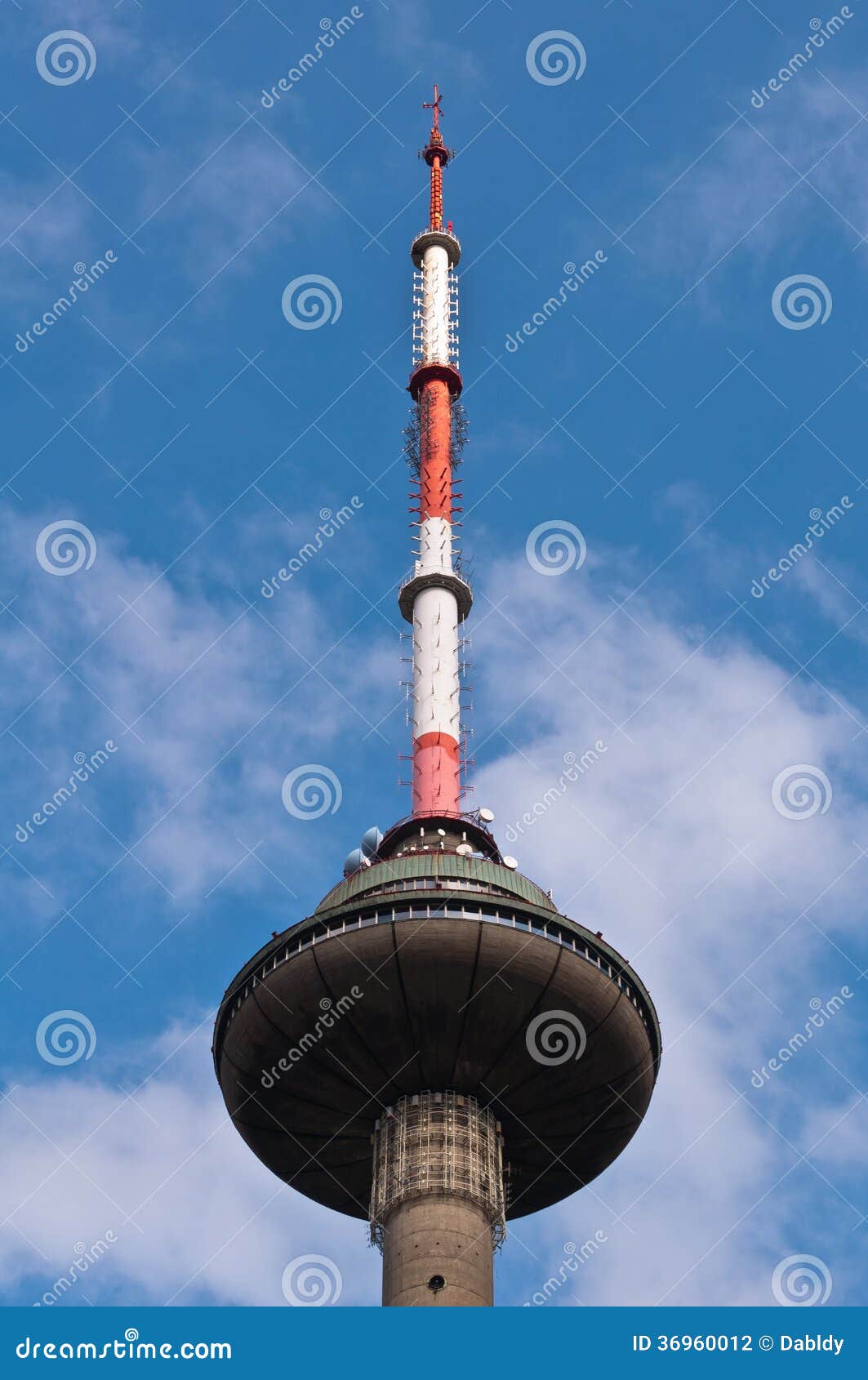Vilnius TV Tower stock photo. Image of landmark, high - 36960012