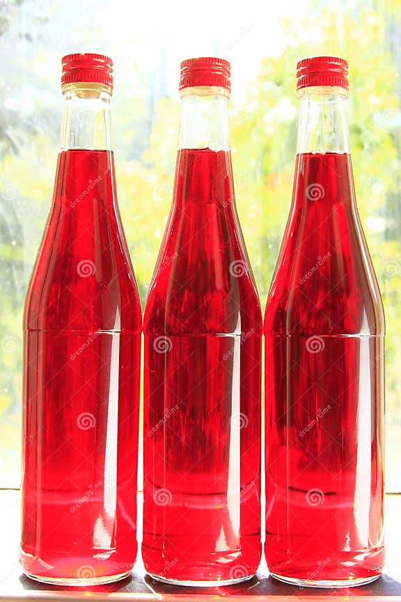 Vin de groseille rouge photo stock. Image du boisson - 25527218