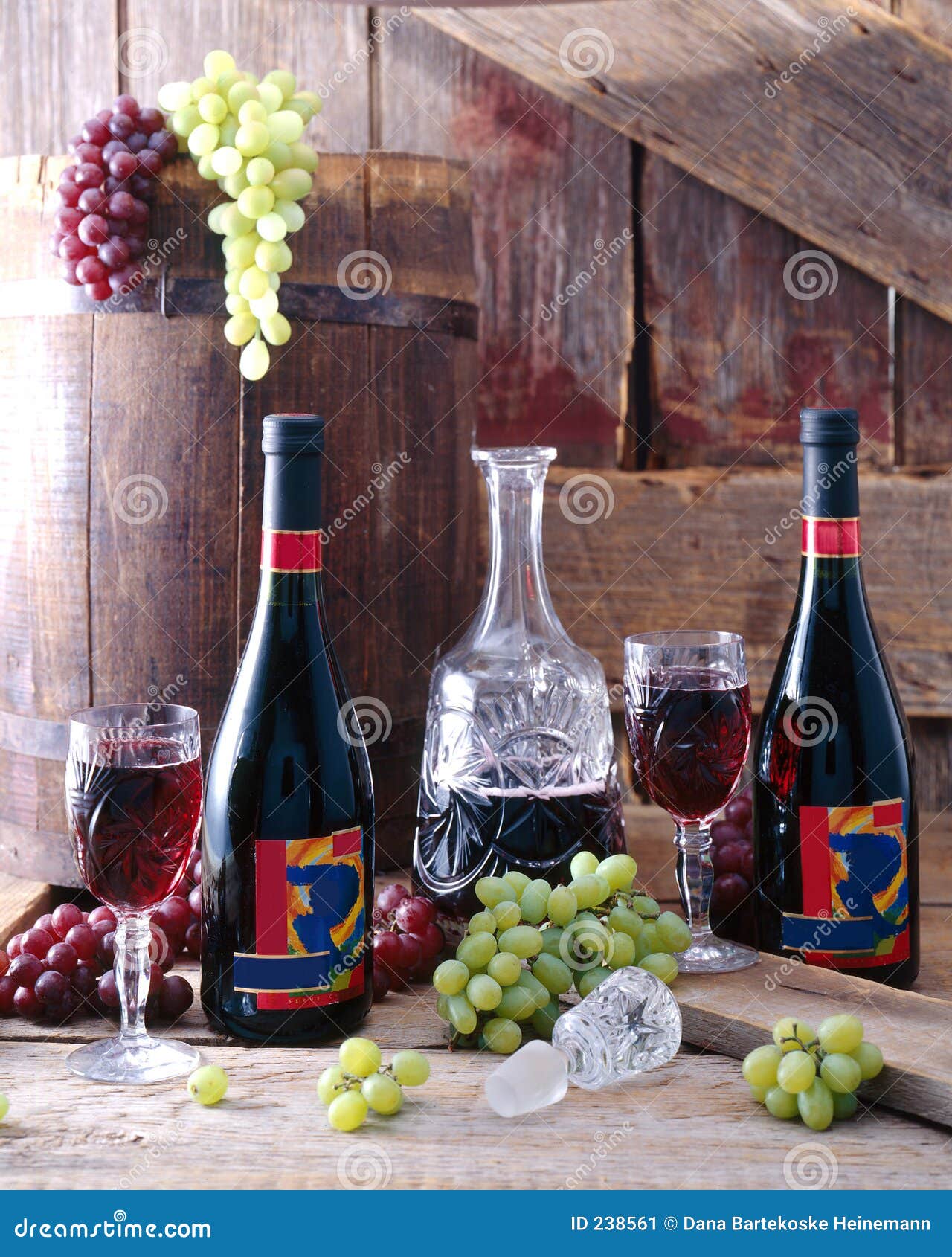 Vin rouge image stock. Image du merlot, ivre, réception - 238561