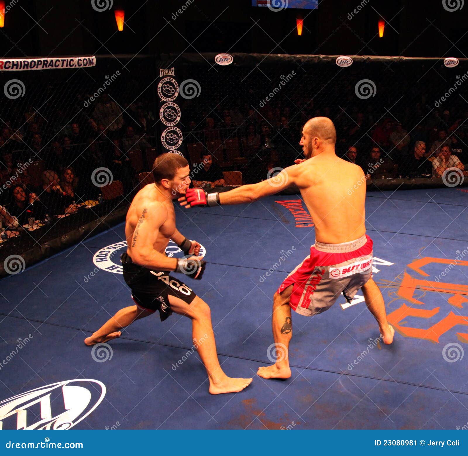 Vincent Ramirez V. Keith Pereira MMA Editorial Photo - Image of gloves ...