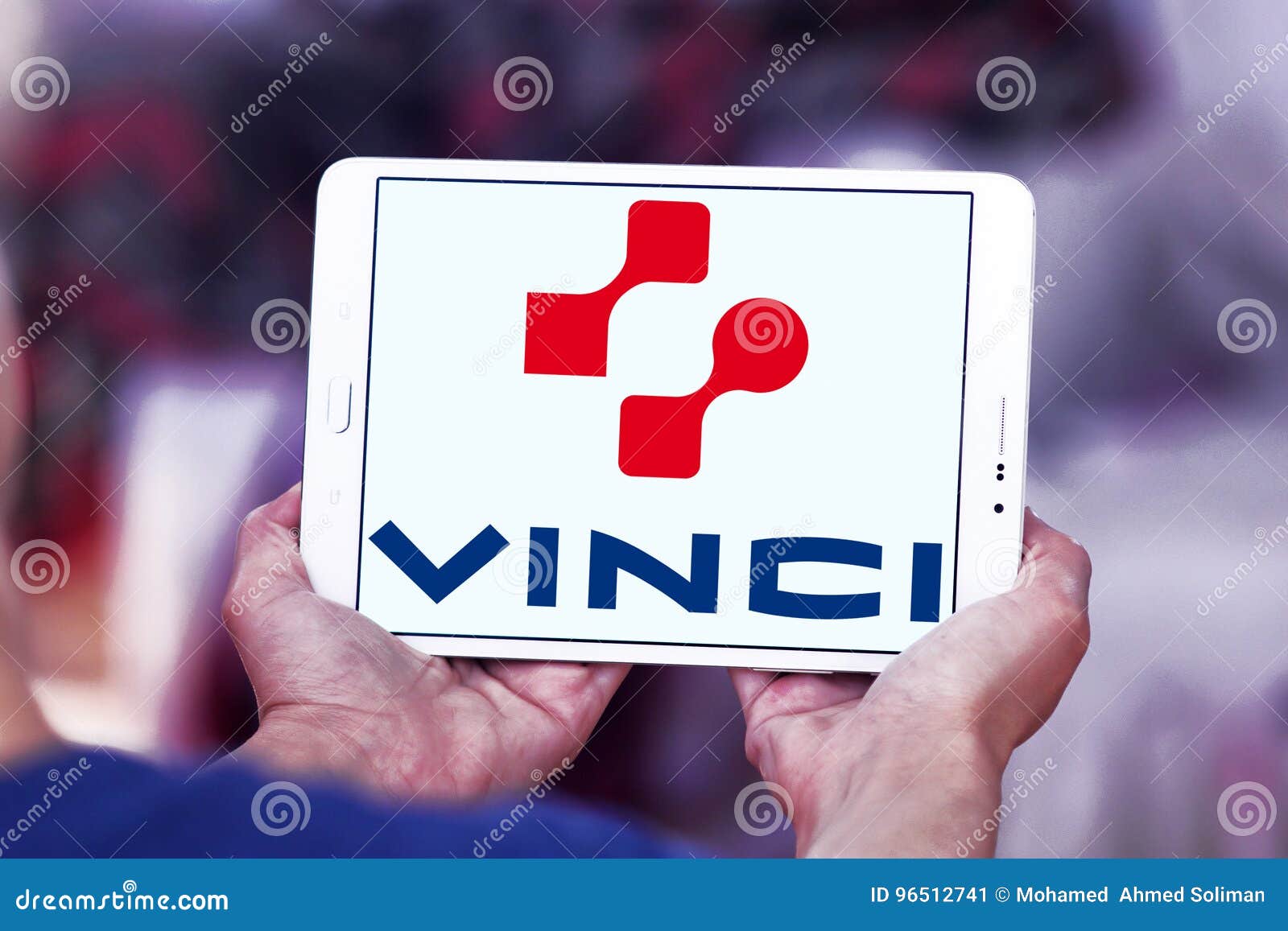 Vinci Construction Company Logo Editorial Photo - Image of samsung ...
