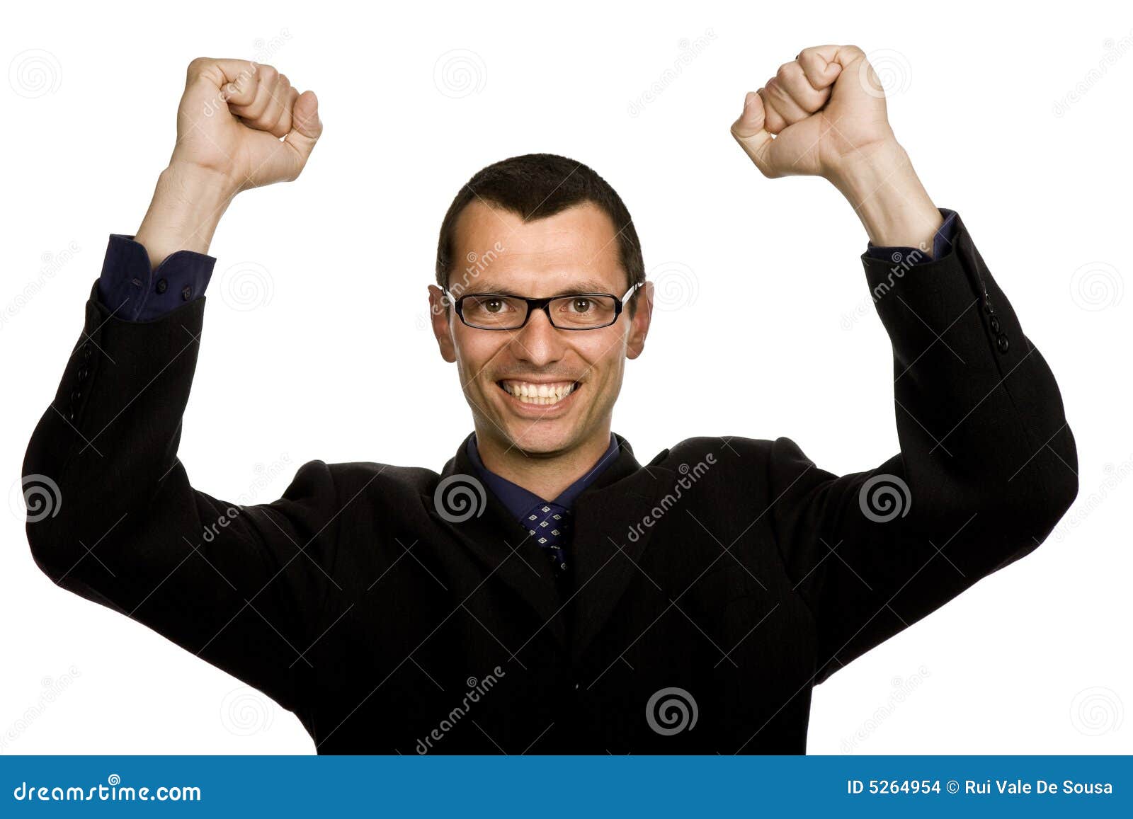 Vincitore fotografia stock. Immagine di corpo, riuscito - 5264954