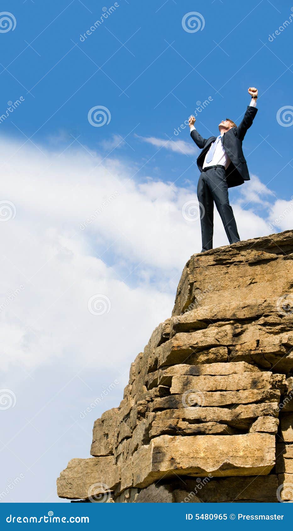 Vincitore immagine stock. Immagine di divertimento, eccitato - 5480965