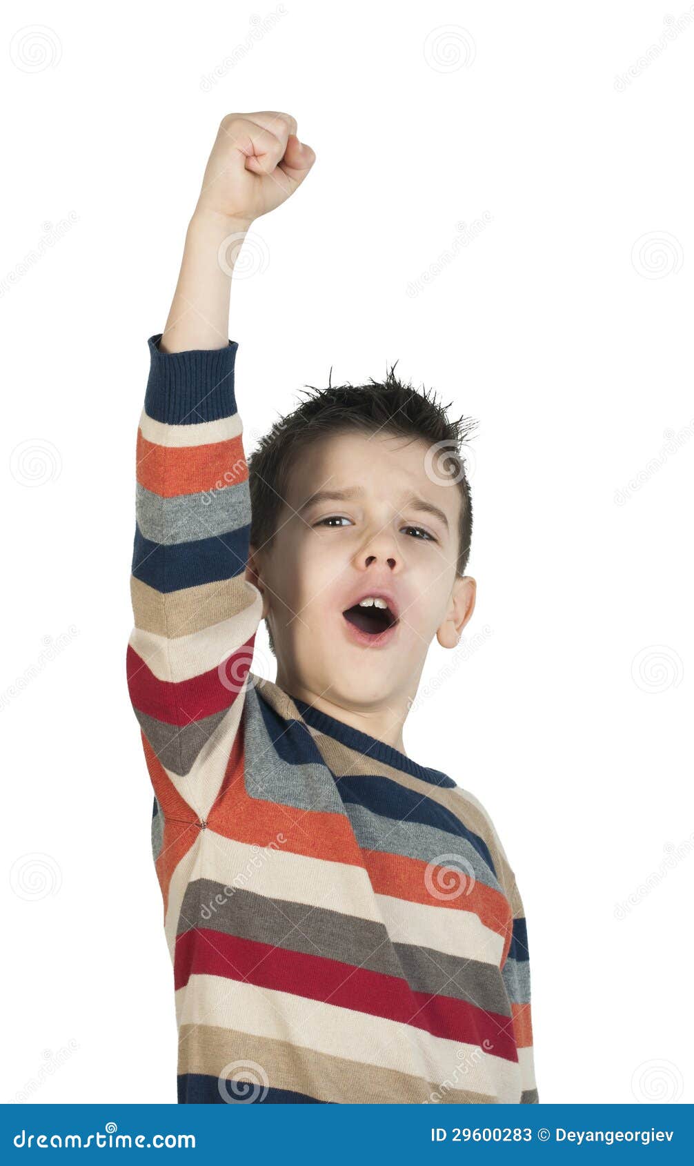 Vincitore del bambino immagine stock. Immagine di successo - 29600283