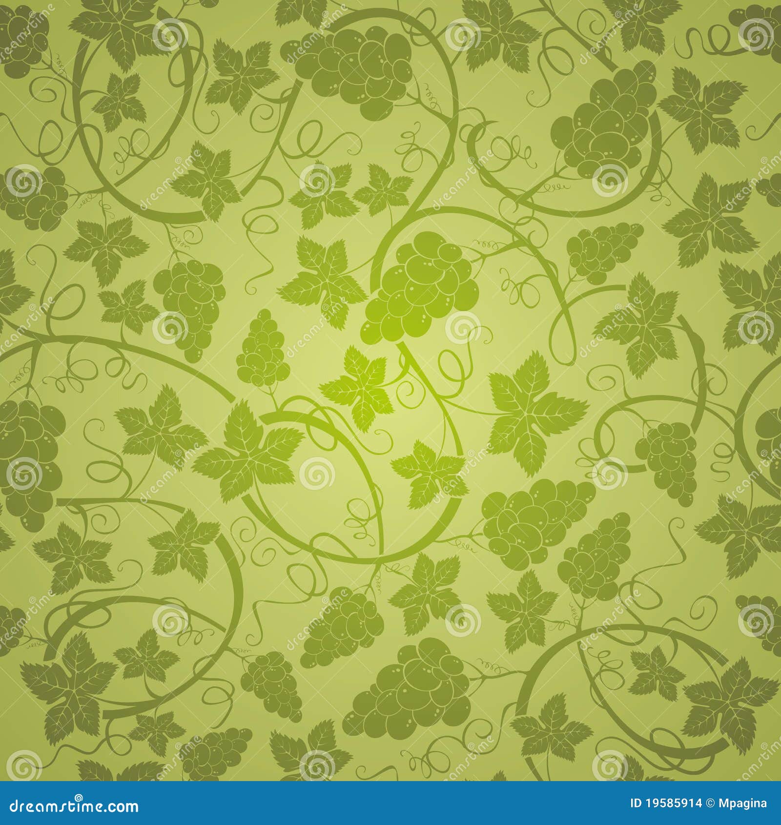 Vine seamless background stock vector. Illustration of retro - 19585914