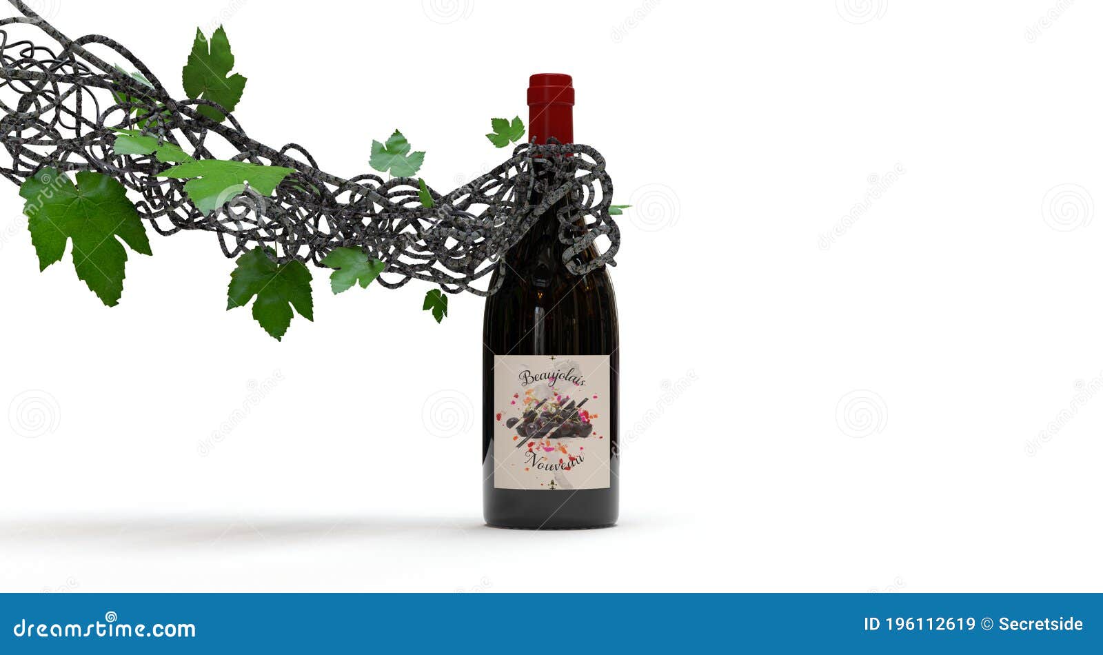 Vine In The Shape Of An Arm Holding Wooden Sign Royalty-Free Stock ...