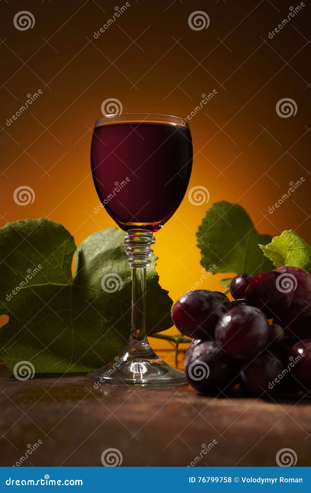 Vine and wine on the table stock photo. Image of impregnated - 76799758