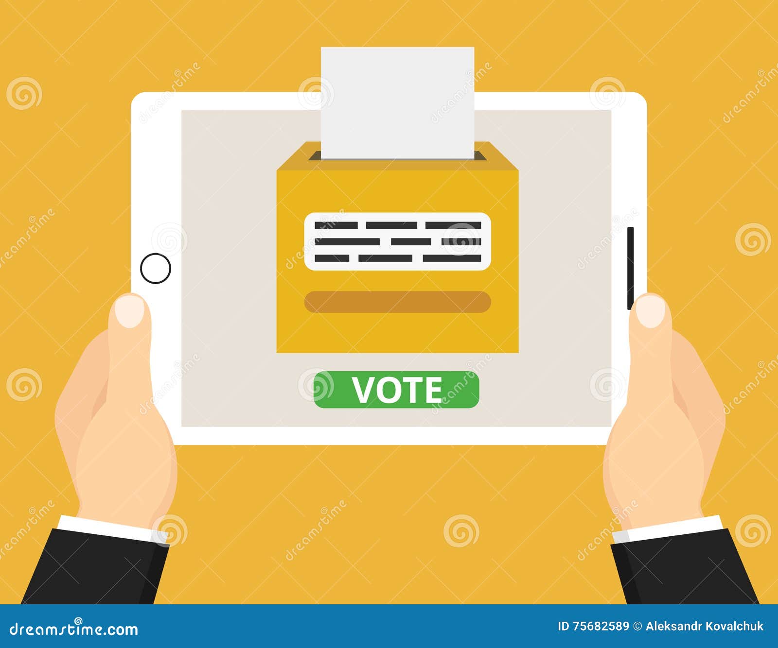 Ving app on the screen stock vector. Illustration of card - 75682589