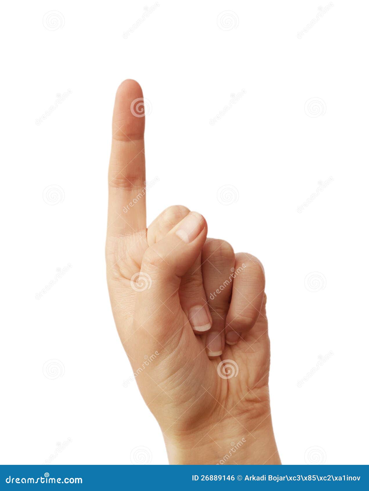 Vinger omhoog stock foto. Image of wijfje, gebaren, bereik - 26889146