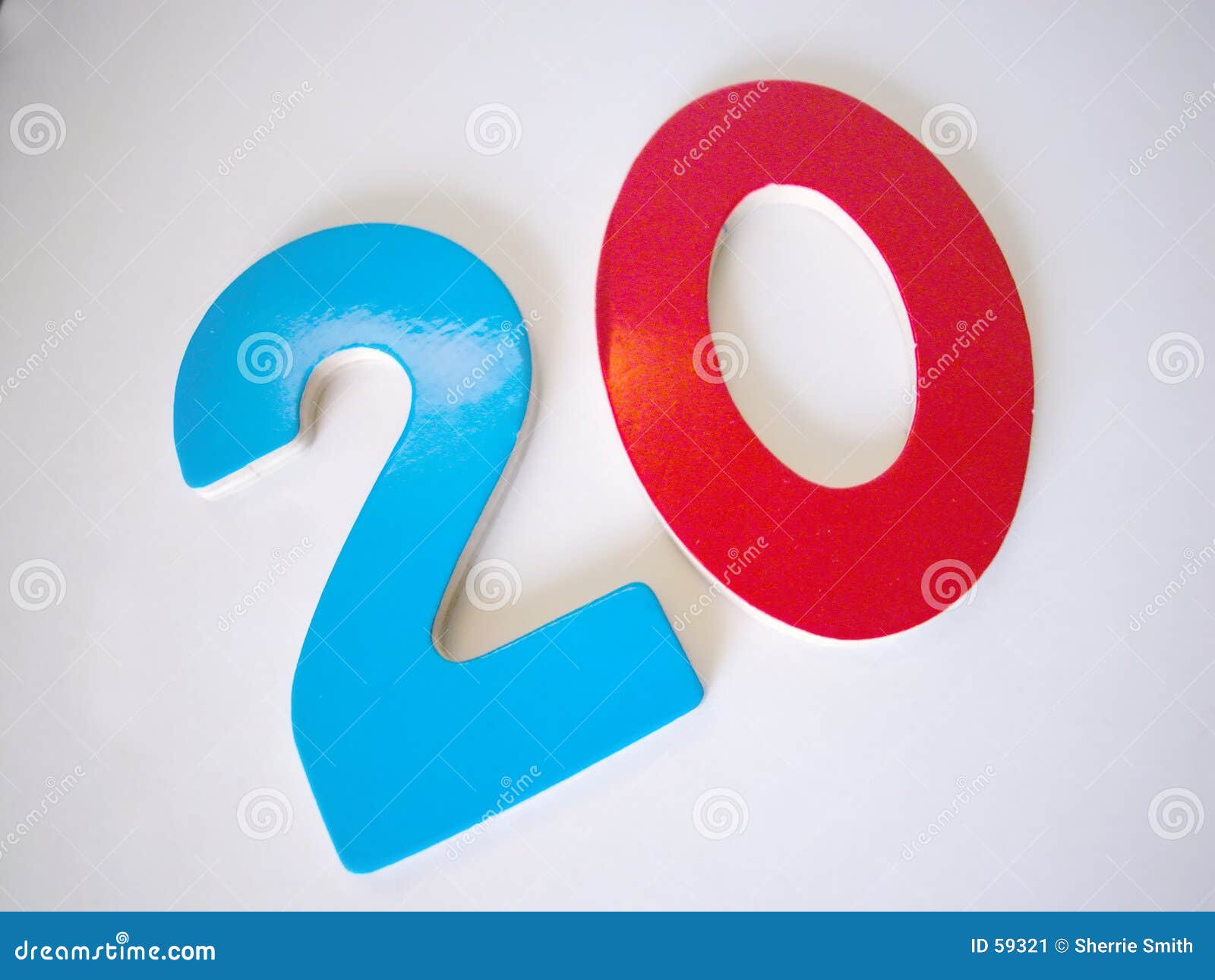 Vingt image stock. Image du huit, apprendre, quatre, couleurs - 59321