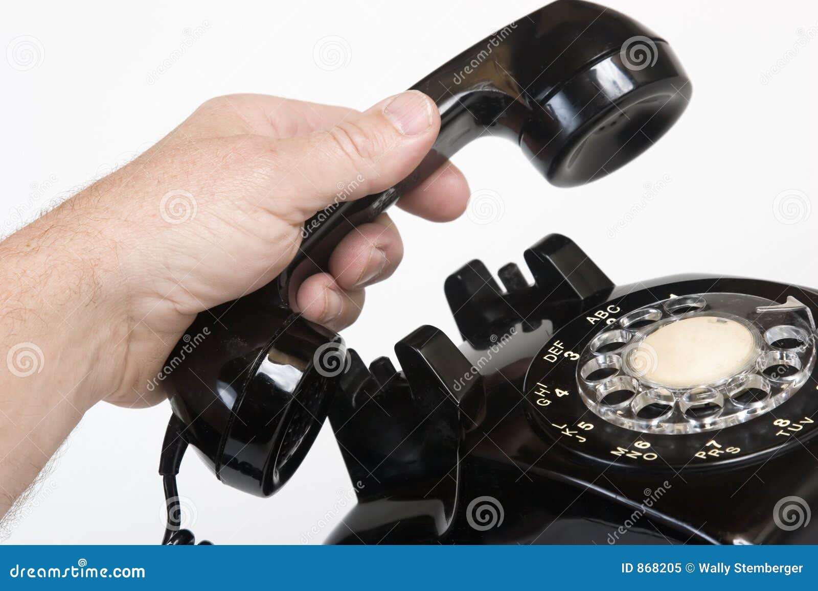 Vintage 1960s telephone stock image. Image of hand, antique - 868205