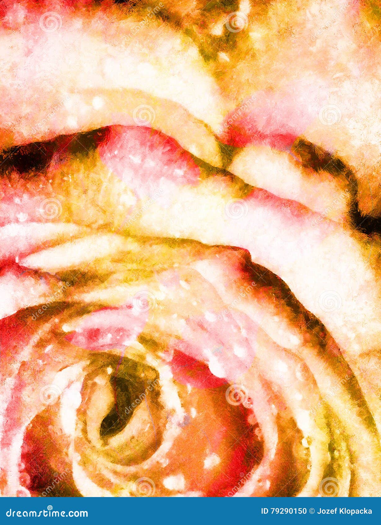 Vintage Abstract Background with Beautiful Rose Collage. Stock ...