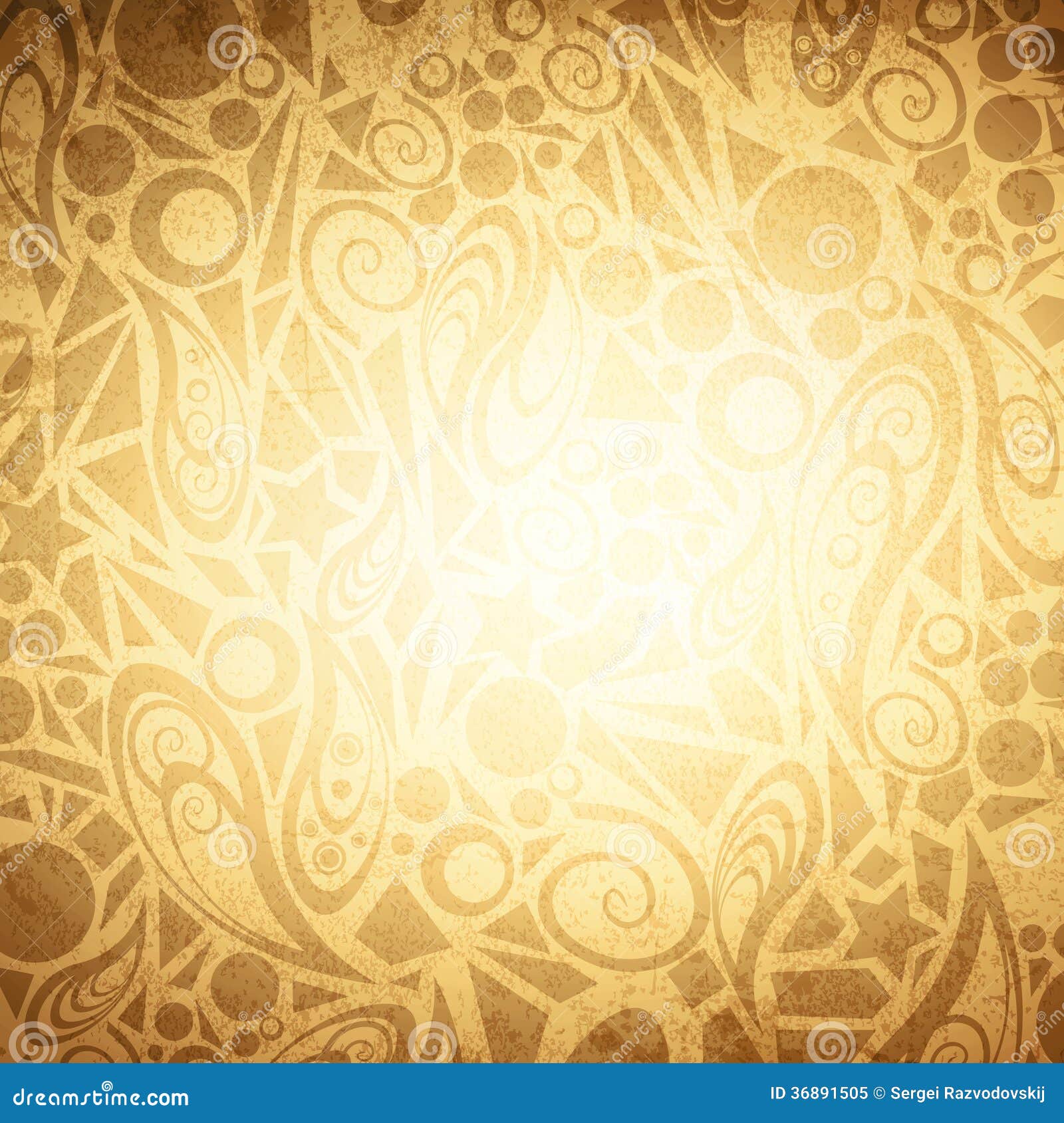 Vintage Abstract Background Stock Vector - Illustration of ornamental ...