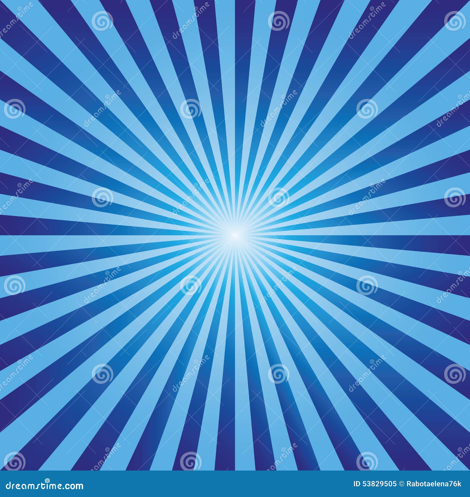 Vintage Abstract Background Explosion Blue Rays Vector Stock Vector Illustration Of Concentric