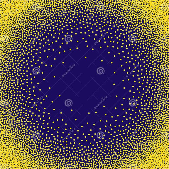 Vintage Abstract Dot Pattern Radial Gradient Circle Retro Effect ...