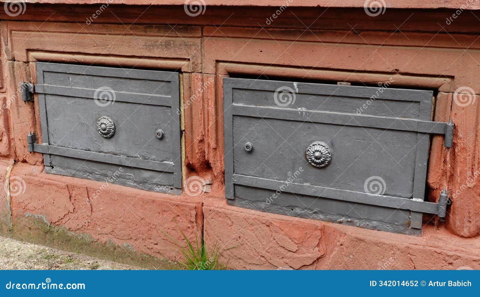 Access To The Two Doors Of The Spectator Elevators At The Coliseu Dos ...