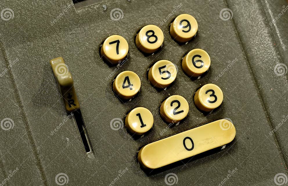 Vintage Adding Machine stock photo. Image of antique, vintage - 1320144