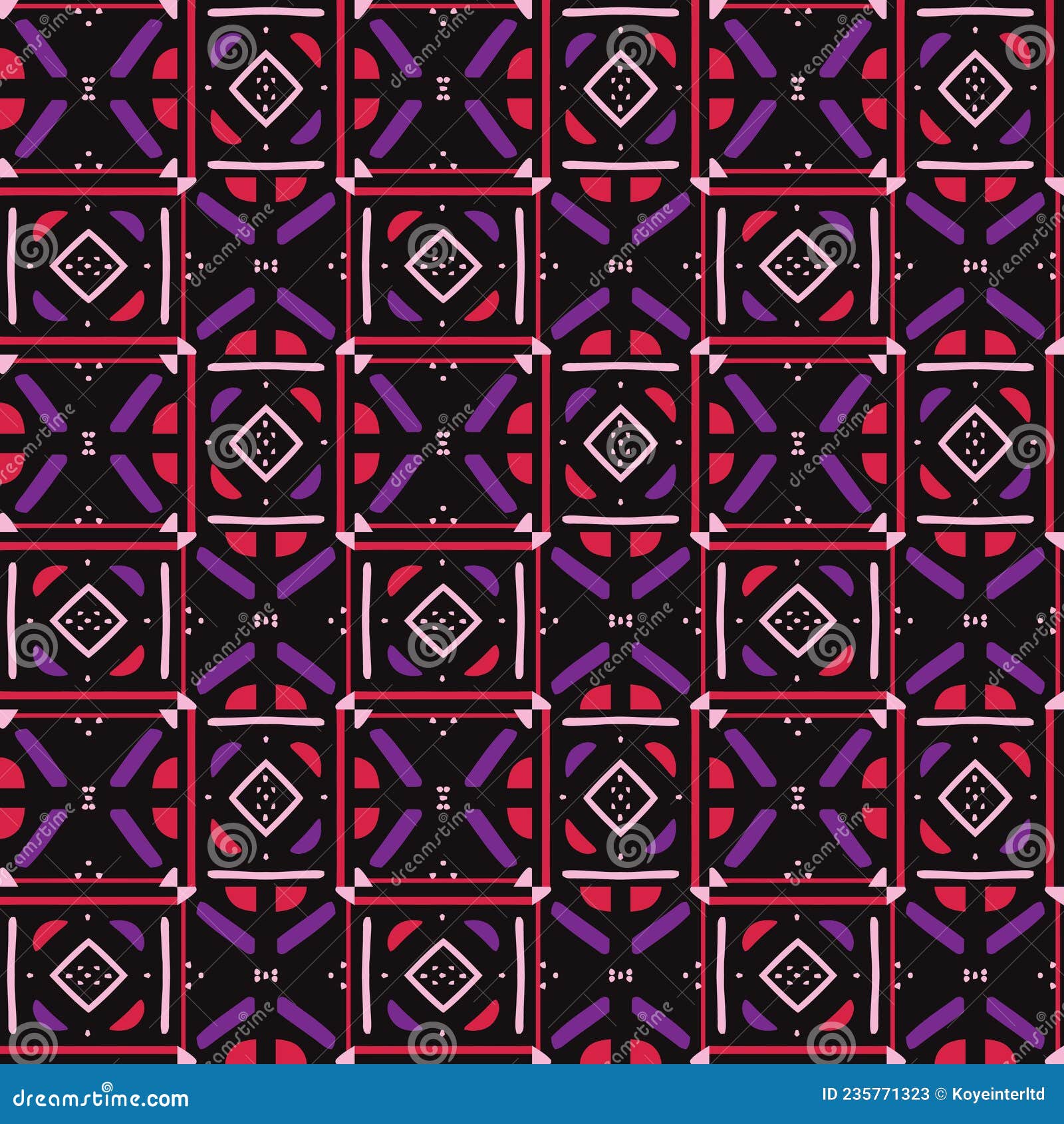 Vintage African Ashanti-inspired Elegant Fabric With Bold Motifs ...