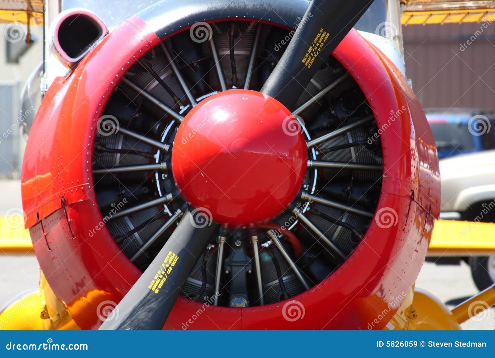 Vintage Airplane Propeller stock image. Image of airplane - 5826059