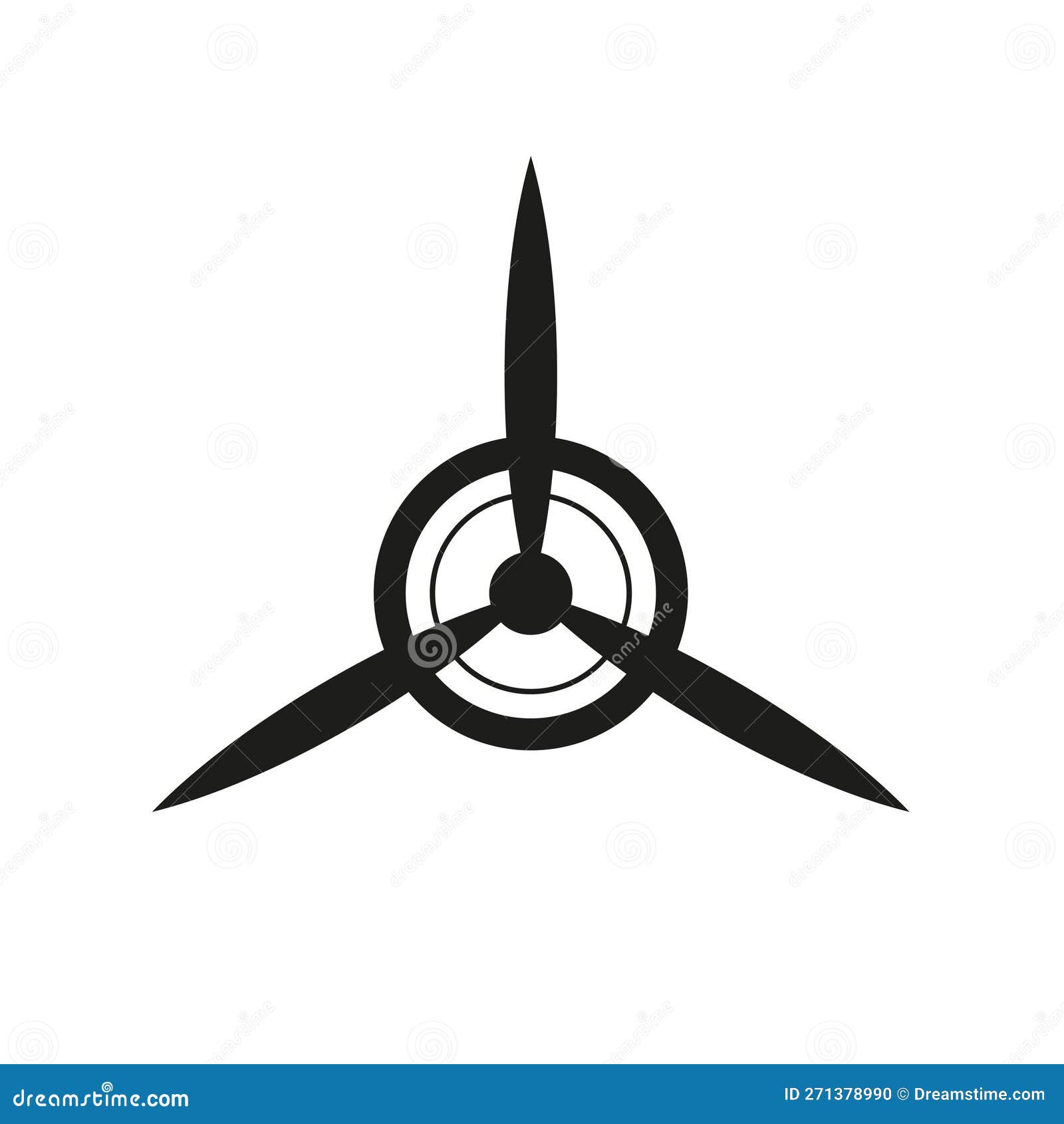 Vintage Airplane Propeller Icon, Great Design for Any Purposes. Vector ... Vintage Airplane Propeller Icon, Great Design for Any Purposes. Vector ...
