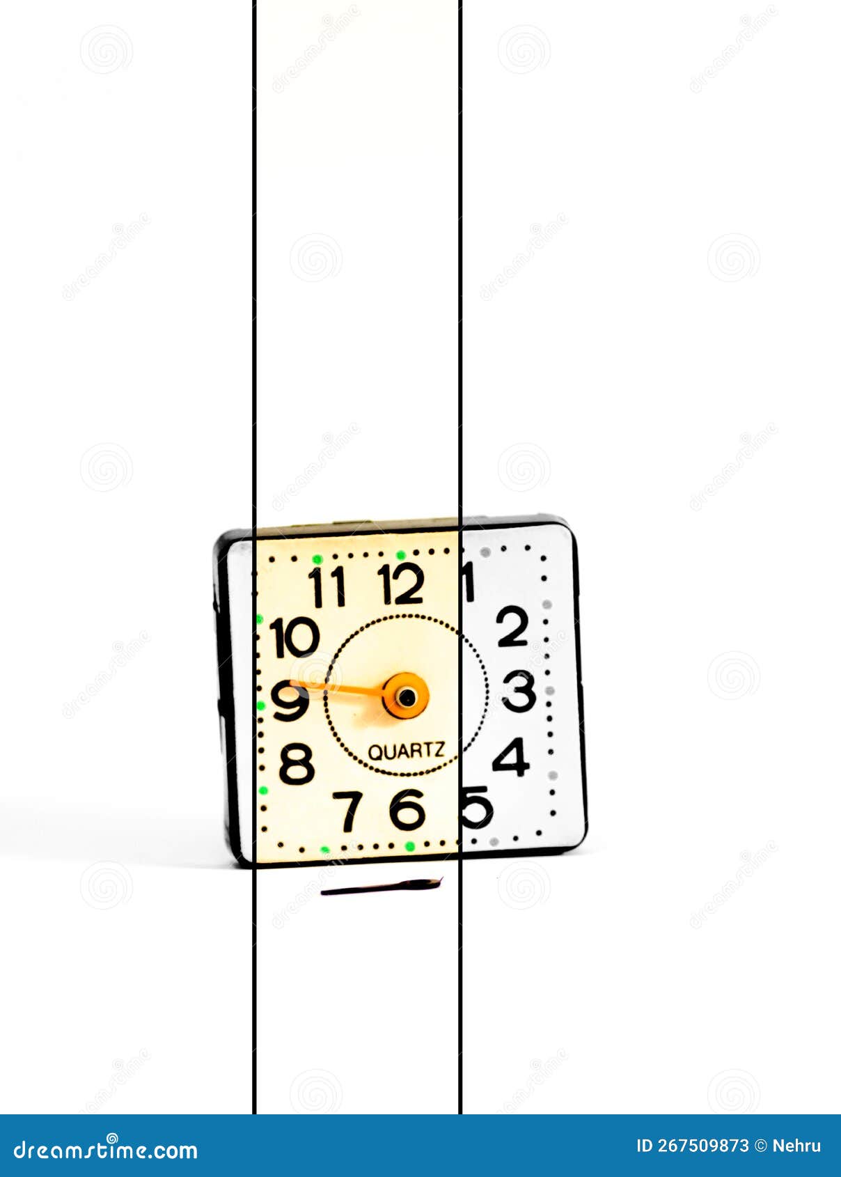 Vintage Alarm Clock Time Concept Collage Stock Illustration ... Vintage Alarm Clock Time Concept Collage Stock Illustration ...