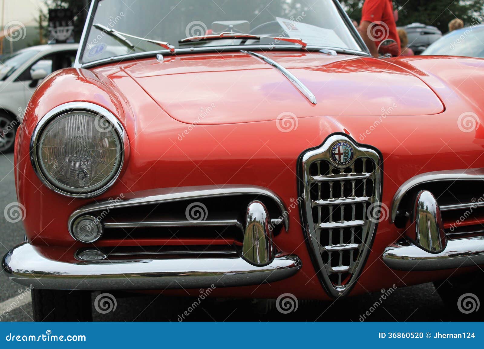 Vintage Alfa Romeo Front End Editorial Image - Image of exotic ...